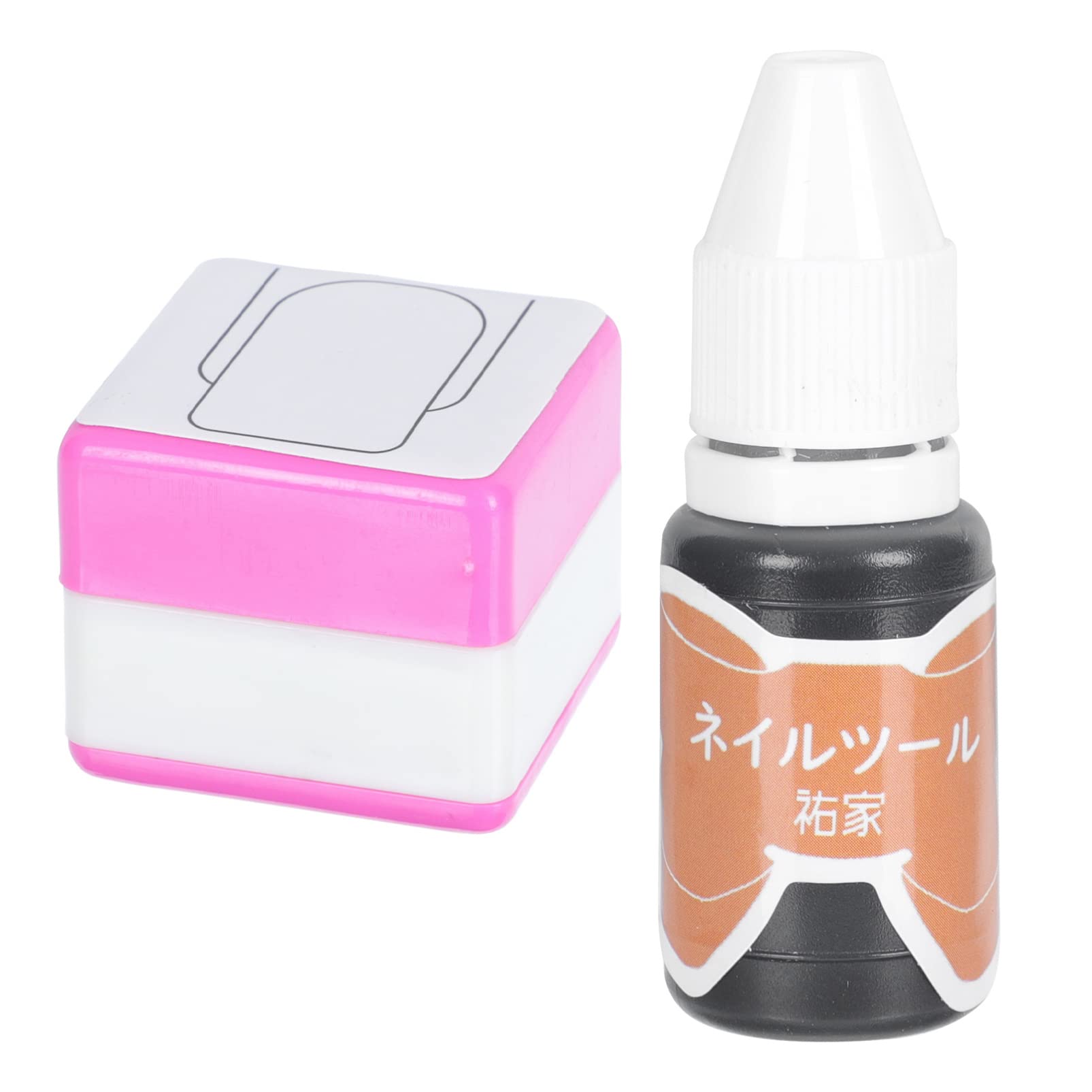 Minkissy Nail Exercise Stamp Set - DIY Nail Stamping Kit with ABS ...