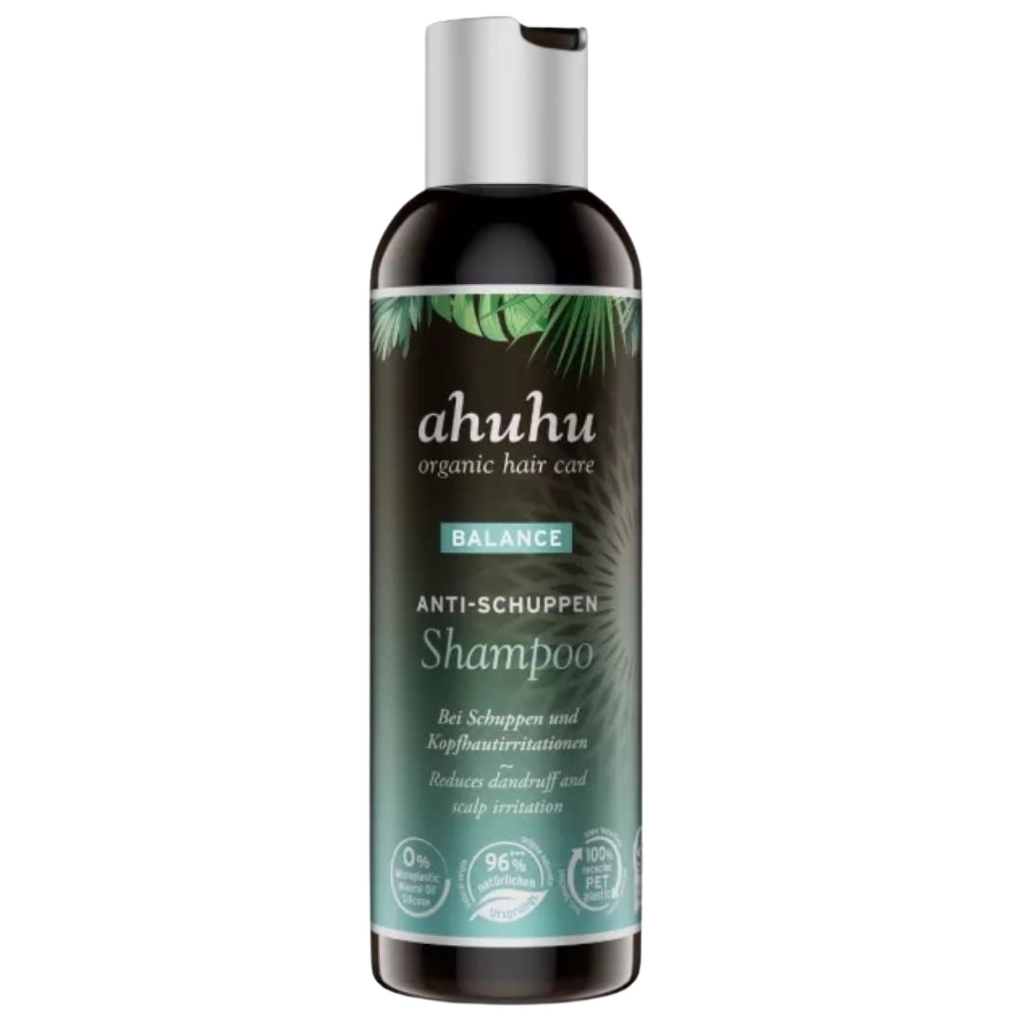Ahuhu Balance Anti Dandruff Shampoo 200ml - Vegan Hair Care for ...