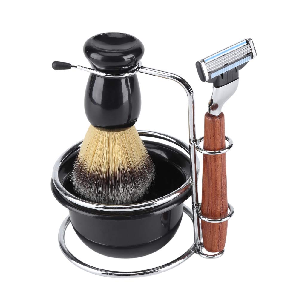 Premium Foam Production Razor Brush Set - High-Quality Shaving Brush ...