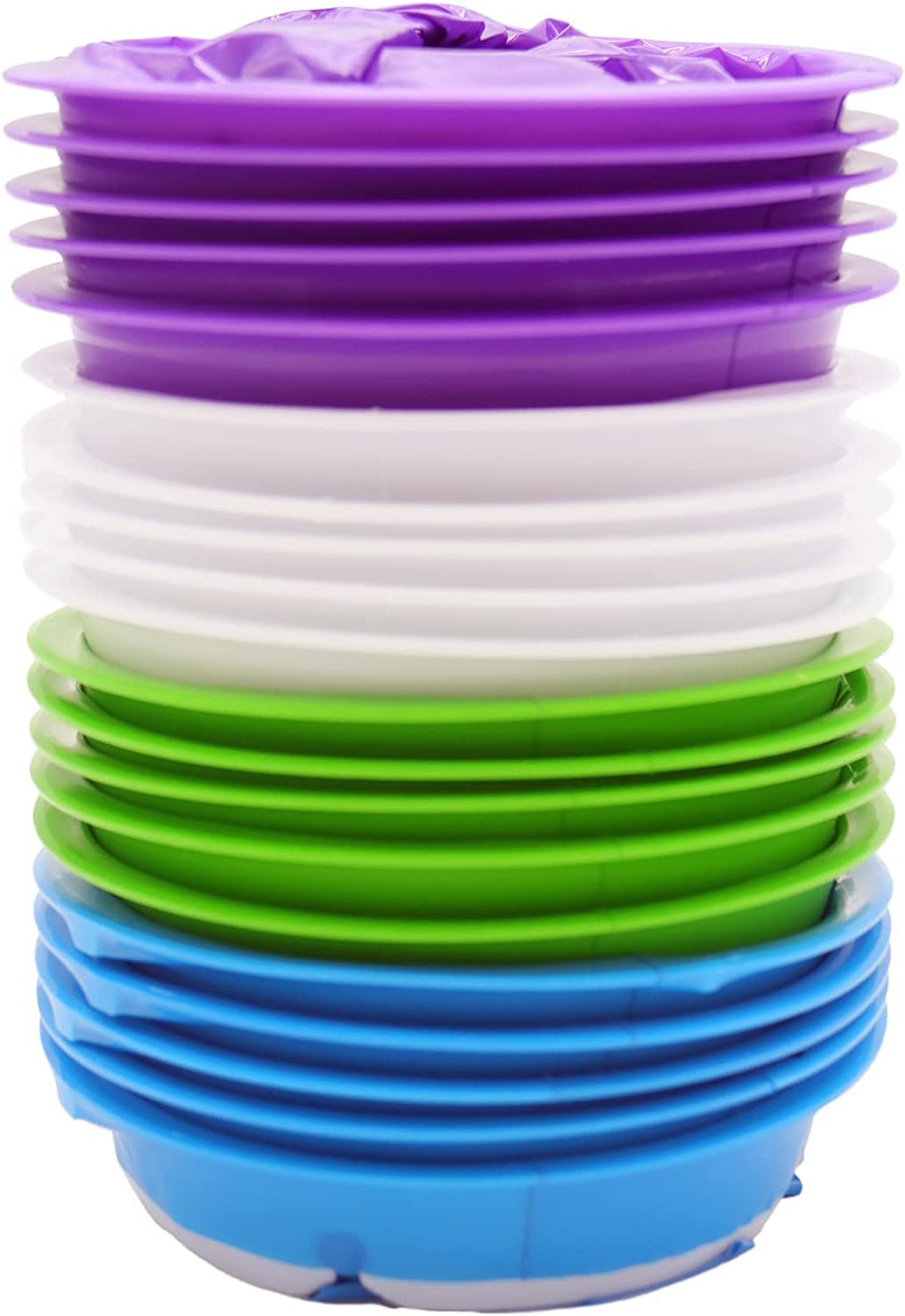 20 Disposable EMESIS Bags with Mouthpiece - 1000ml Mixed Color Vomit ...