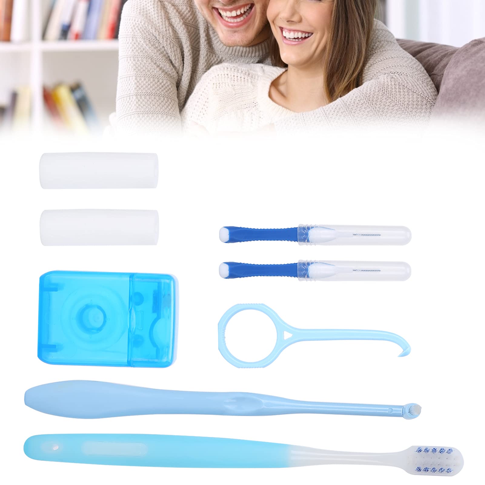 Orthodontic Oral Care Set - Braces Cleaning Brush Interdental Brush ...
