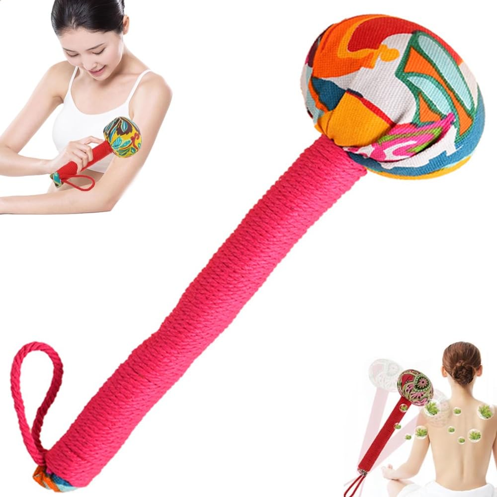 Lymph Hammer - Manual Massage Device for Back Pain Relief & Muscle ...