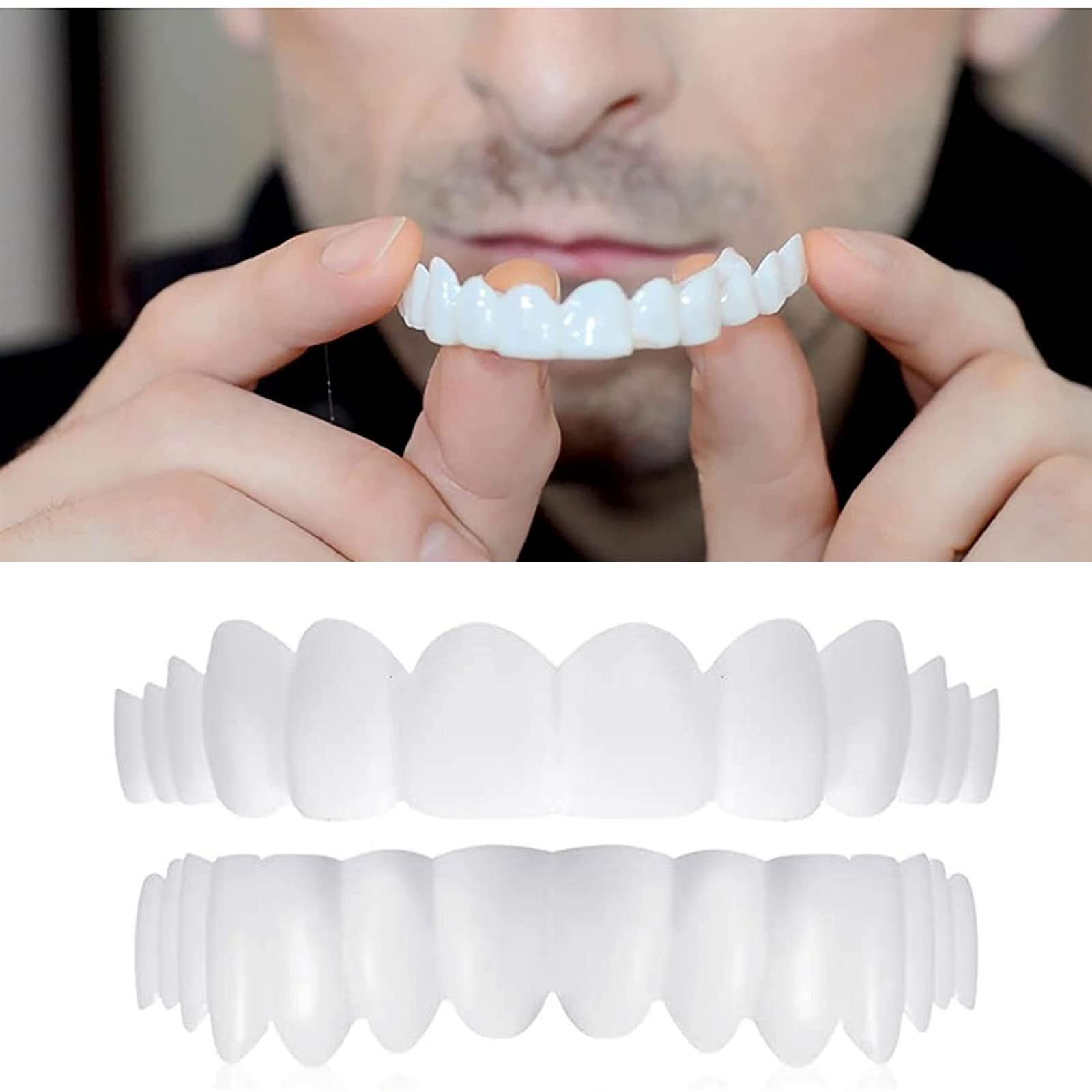 Brigtviee Teeth Veneers - Snap-in Braces for Instant Perfect Smile ...