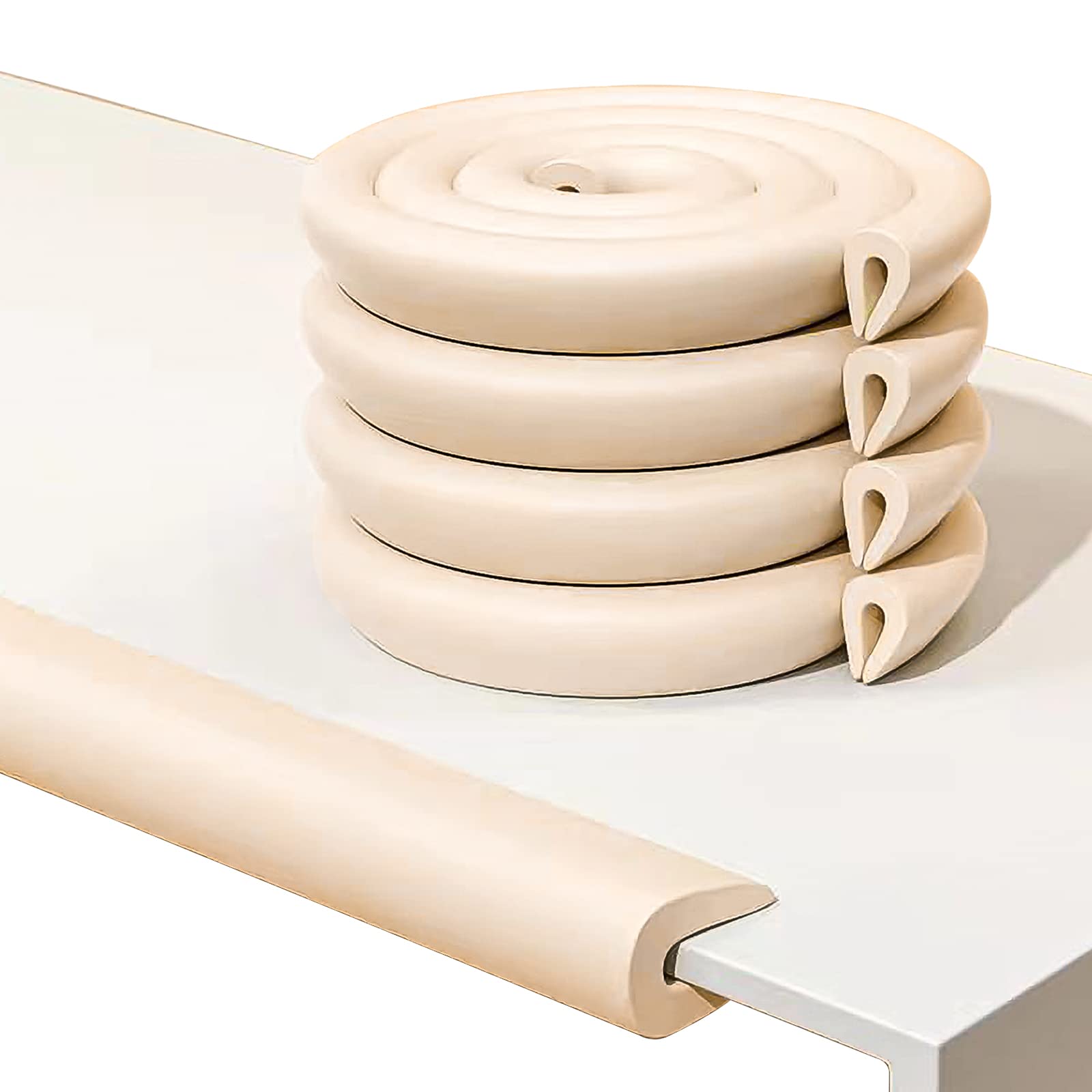 U Shape Edge Protectors For Glass Coffee Table Foam Baby Proofing ...