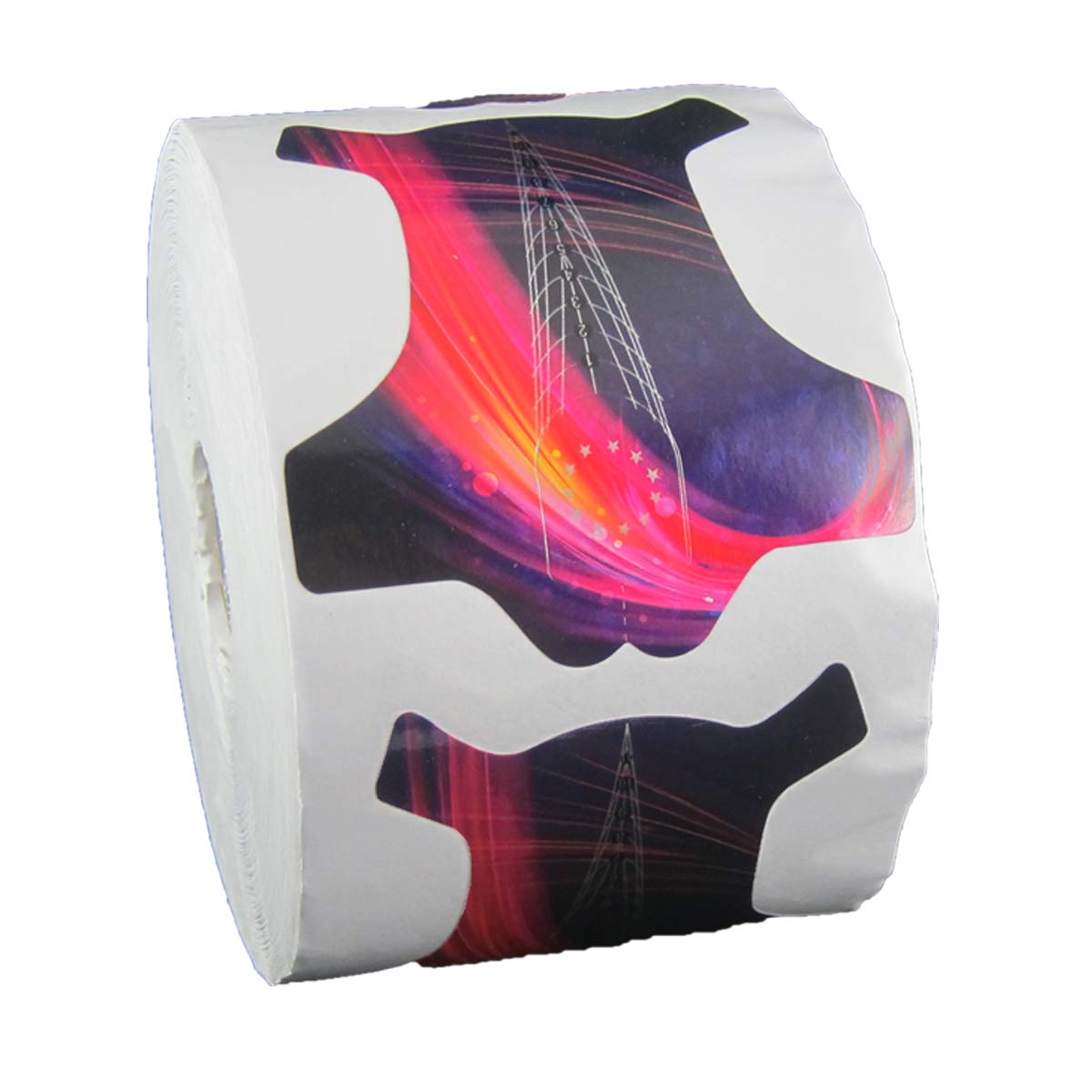 500 Pieces FO-70 Large Stiletto Nail Stencils - Self-Adhesive ...