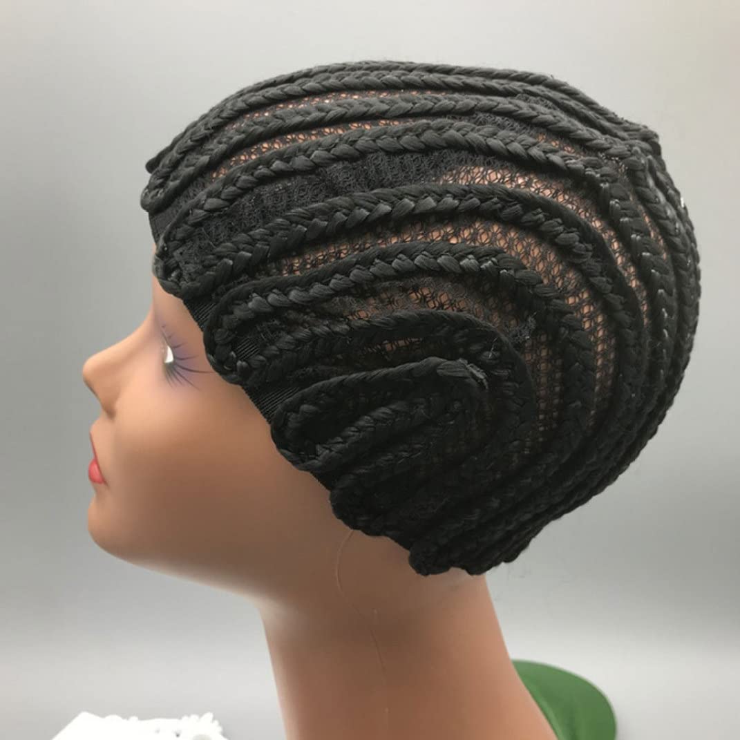 Shop Crochet Braids Cap - Black Cornrow Wig Cap for Women | Synthetic ...