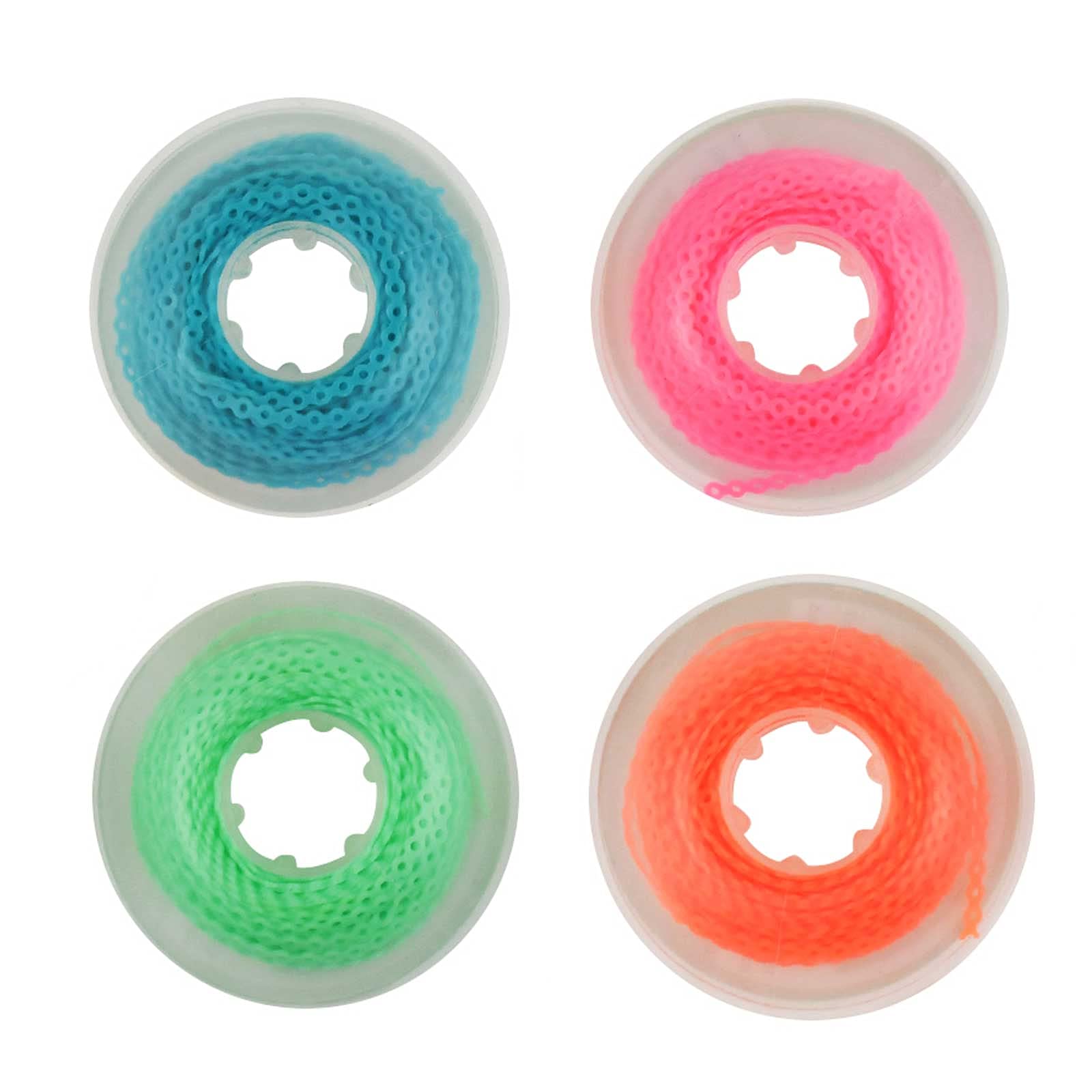 Orthodontic Dental Elastic Ultra Power Rubber Chain - Short Type 4 ...