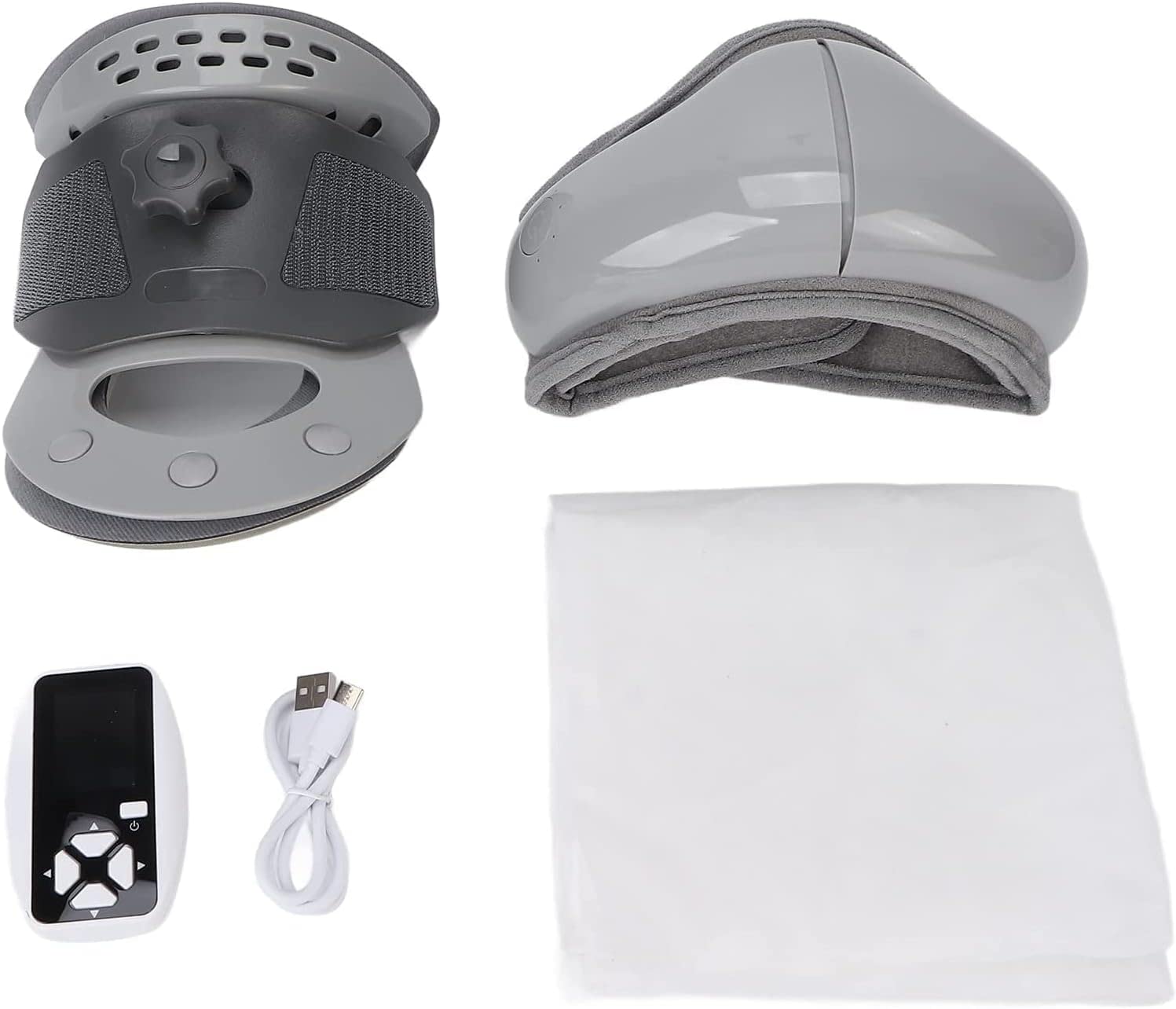 Ininosnp Samnuerly Neck Stretcher - Adjustable Cervical Traction & Hot ...