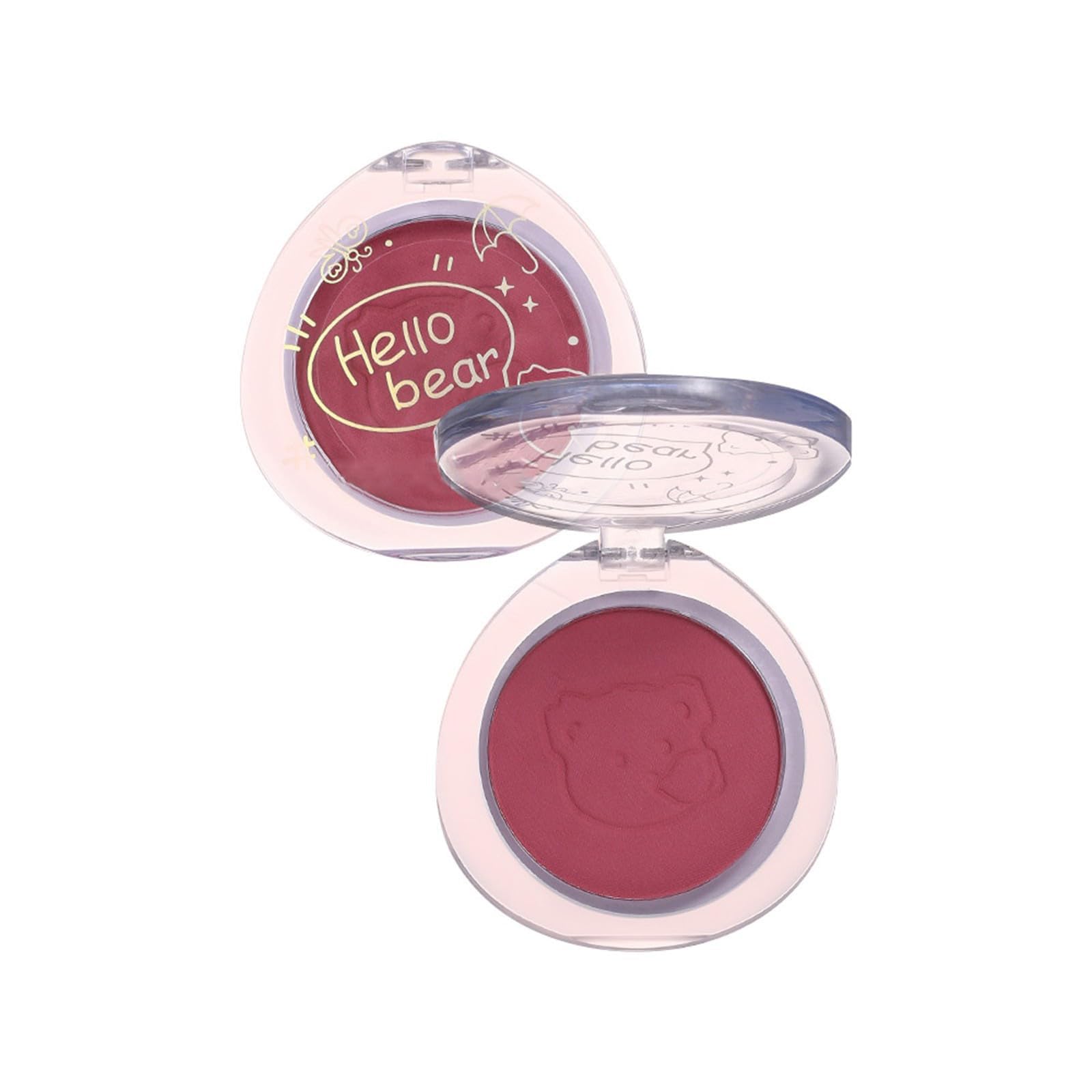 Highlight Face Blush Makeup Powder - Contour and Highlight Blush Makeup ...