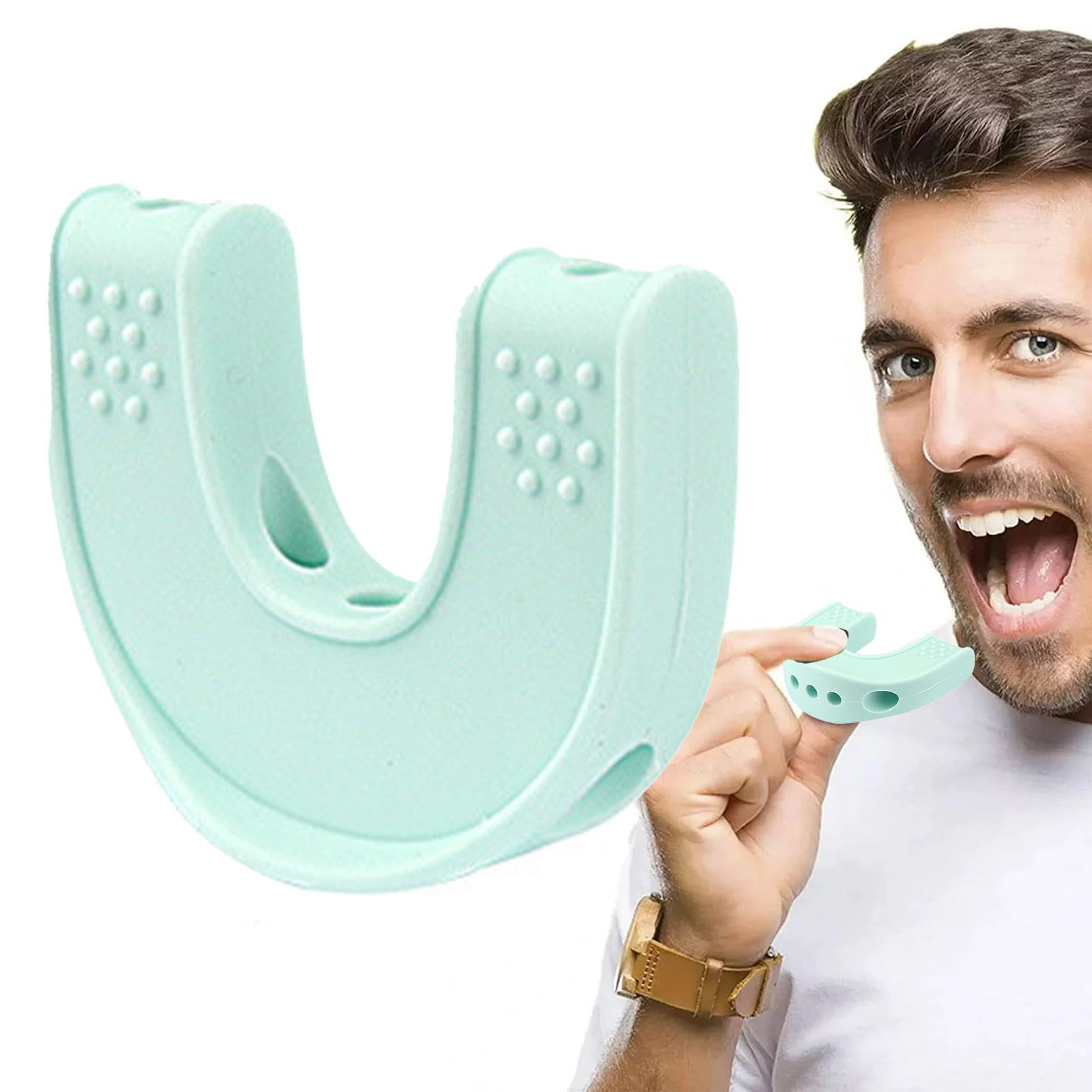 Jaw Lines Sculptor - Ergonomic Jawline Exerciser Double Chin Reducer ...