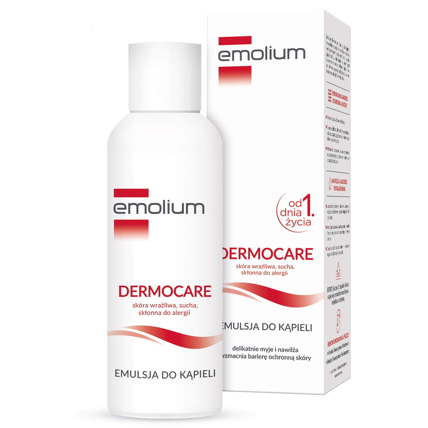 Emolium Bath Emulsion for Dry Atopic Skin - 400ml for Babies & Adults ...