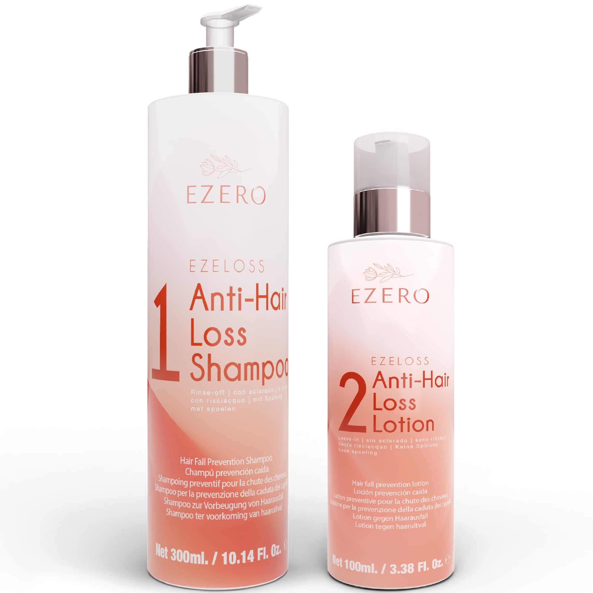 Ezero Anti-Hair Loss Shampoo & Serum for Men & Women | Effective Hair ...