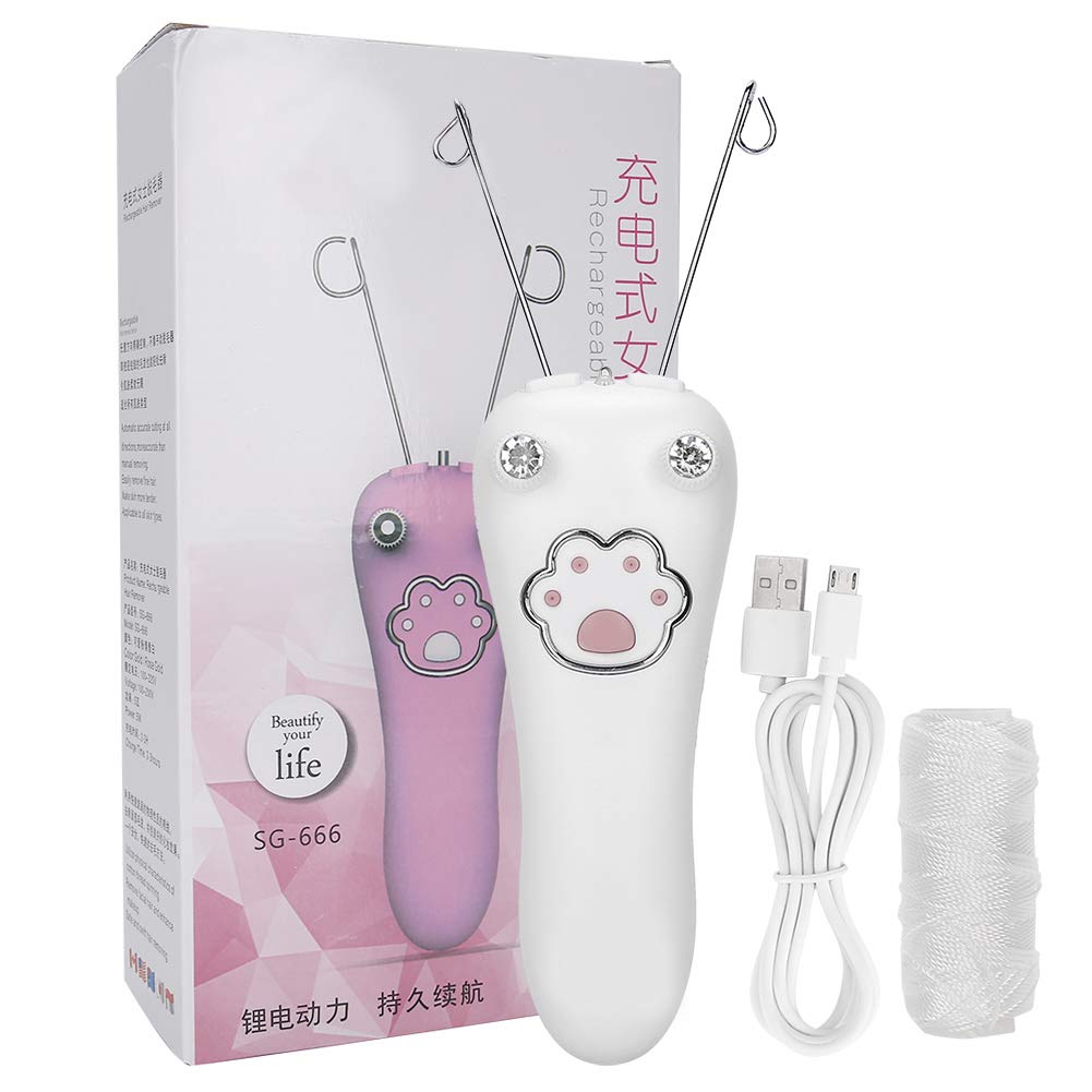 Electrical Body Facial Hair Remover - Cotton Thread Epilator ...