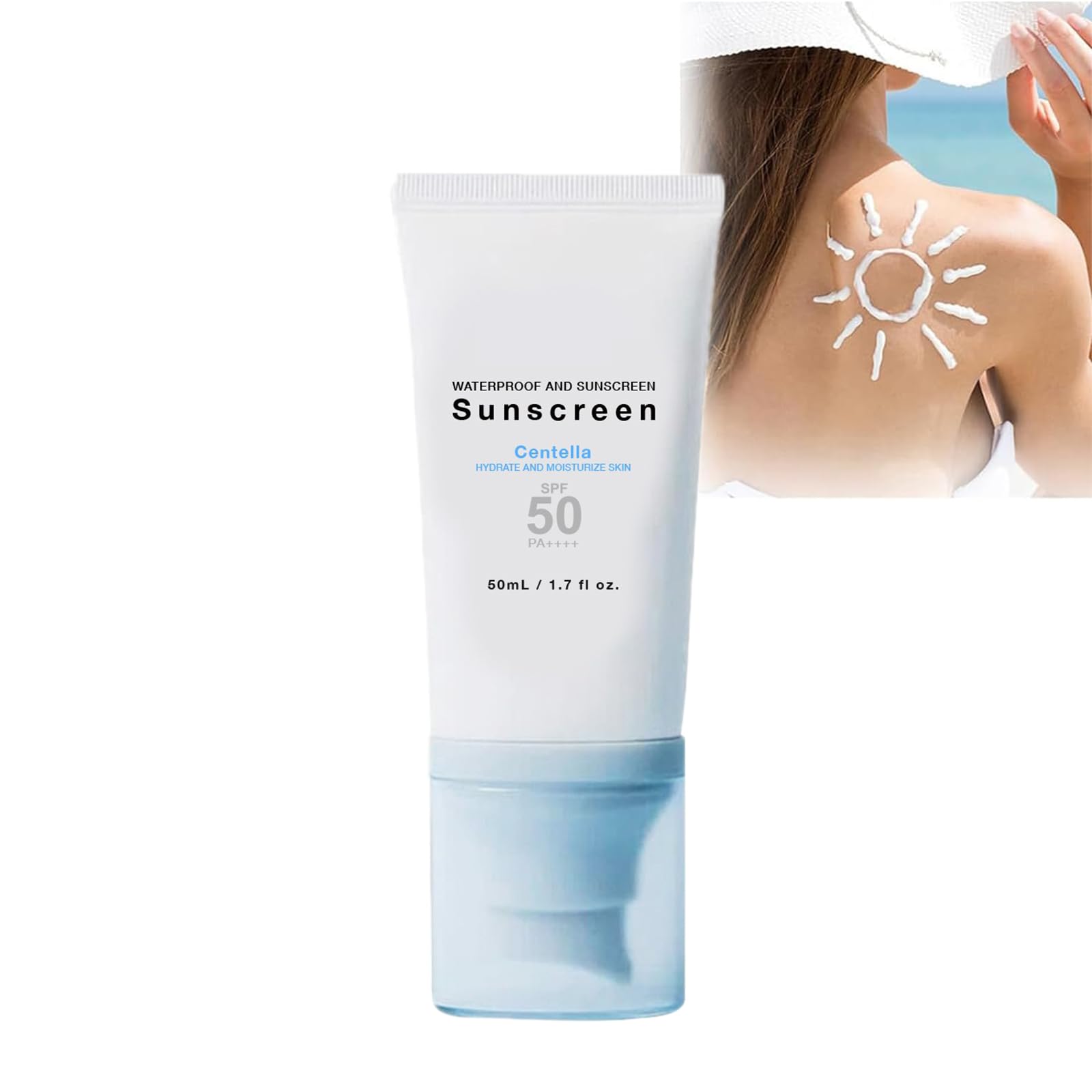 Centella Sunscreen SPF 50+ PA++++ | Calming Moisture Daily Sun Serum ...