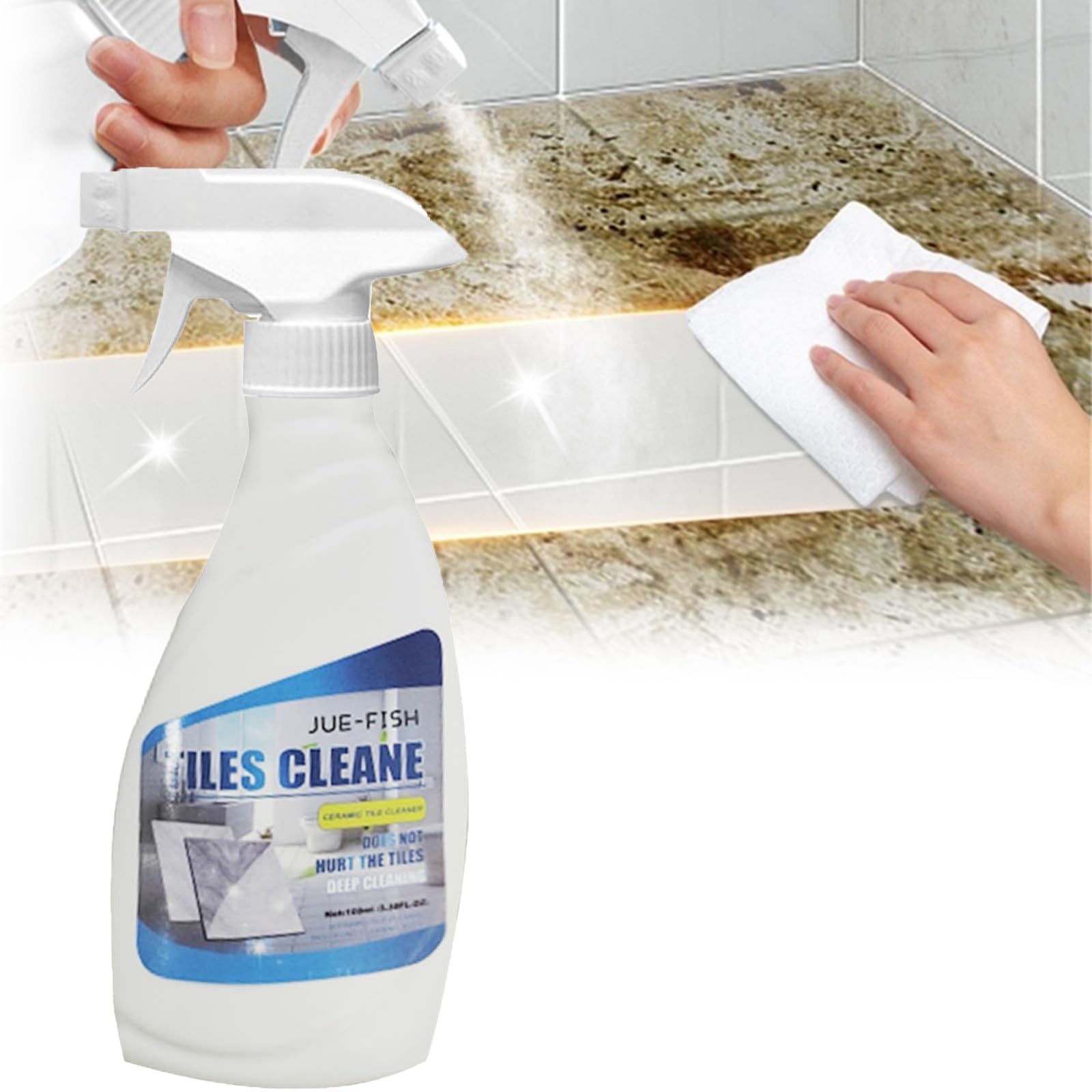 2024 New Tile Grout Cleaner Sprayer Natural Stone Stain Remover Cleaner ...