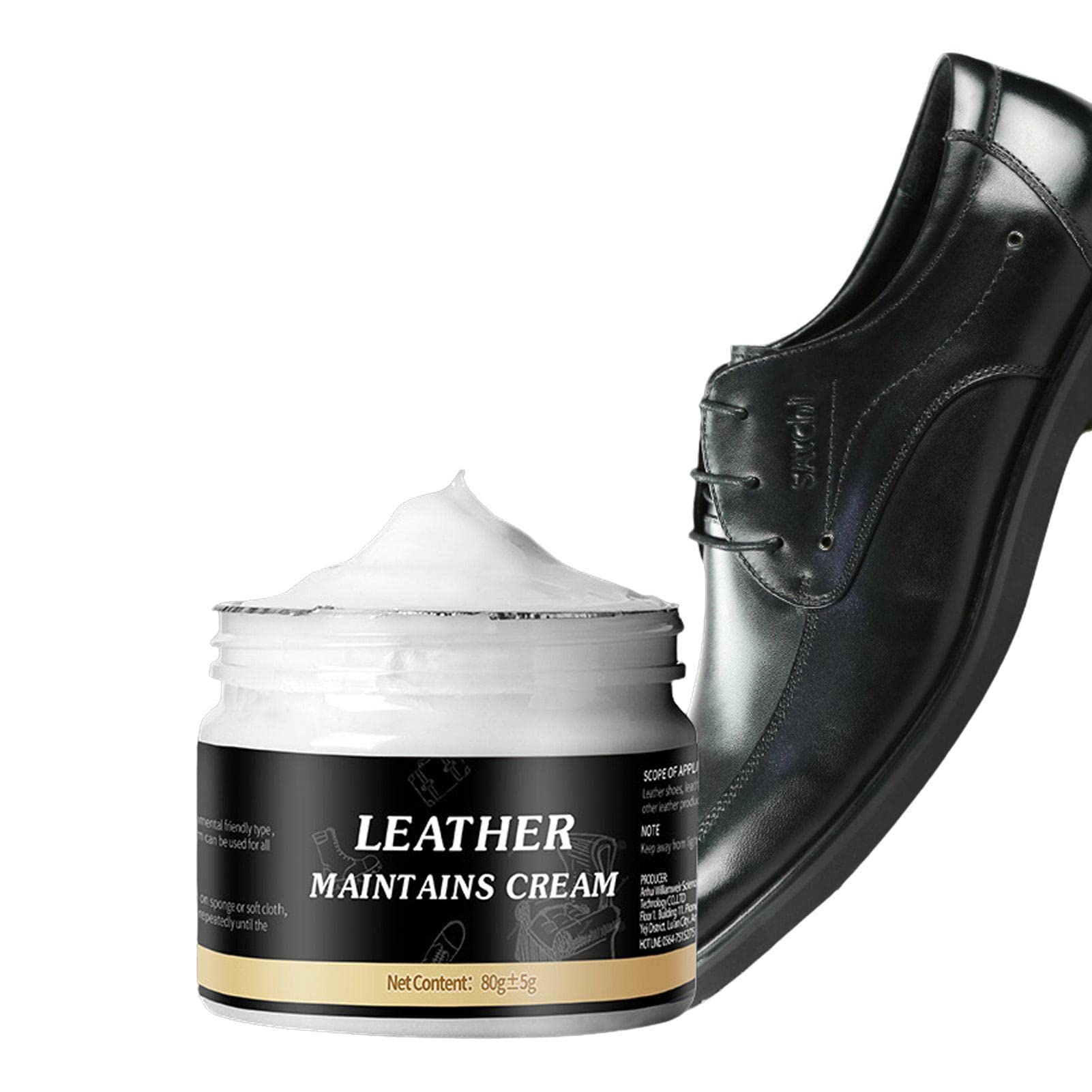 Leather Restoration Cream - 2.8oz Shoe Leather Conditioner Water ...