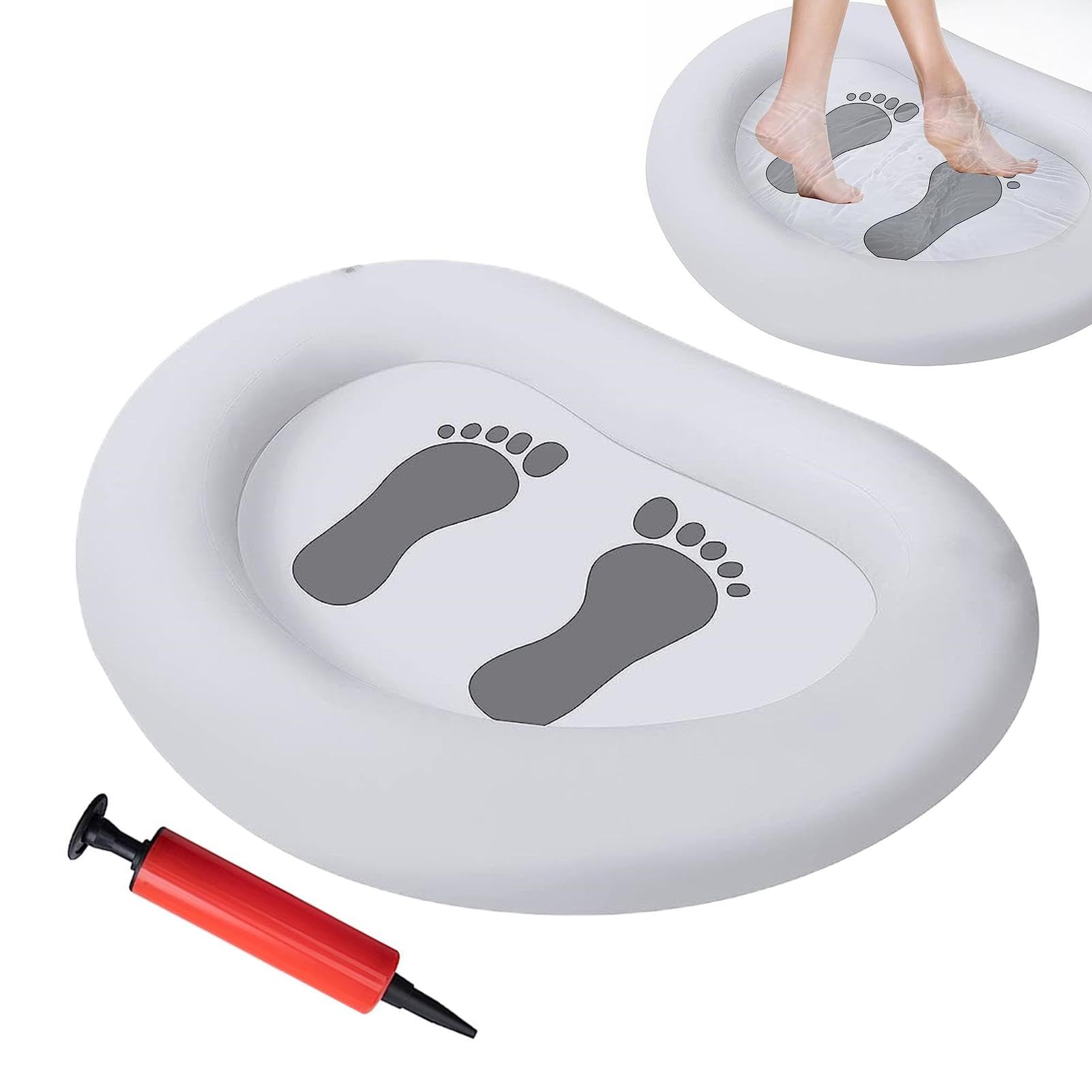 Inflatable Beach Foot Bath - Portable Inflatable Feet Bath Basin ...