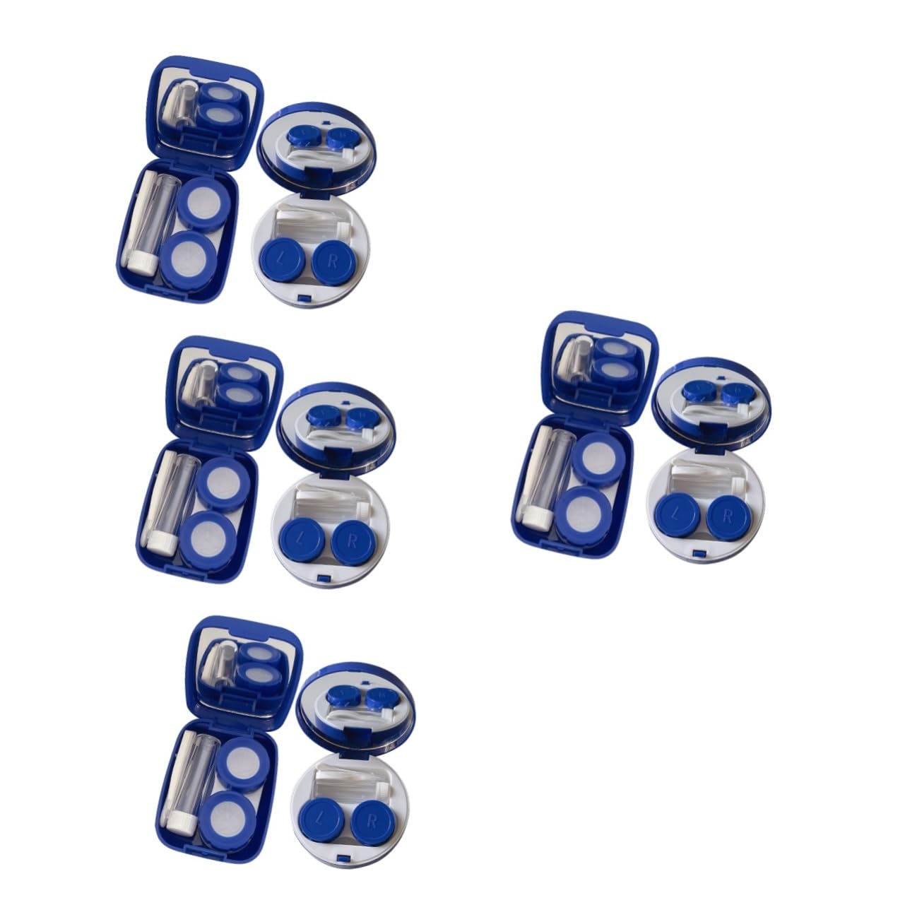 Gatuida 8 Pc Colored Contact Lenses Kit - Travel Case & Storage Box for ...