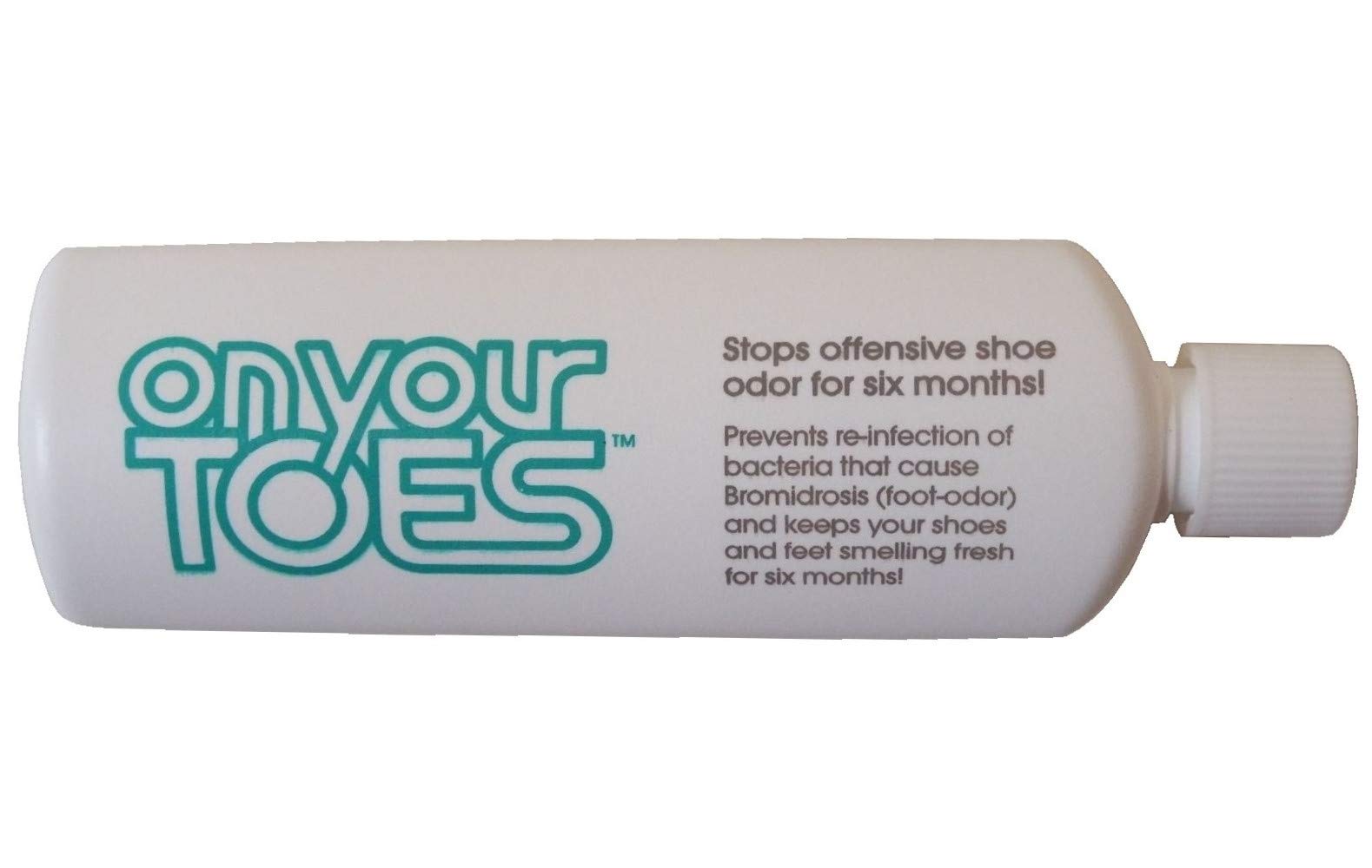 On Your Toes Foot Bactericide Powder Net Wt 34 Oz21 Grams Eliminates Foot Odor For Six