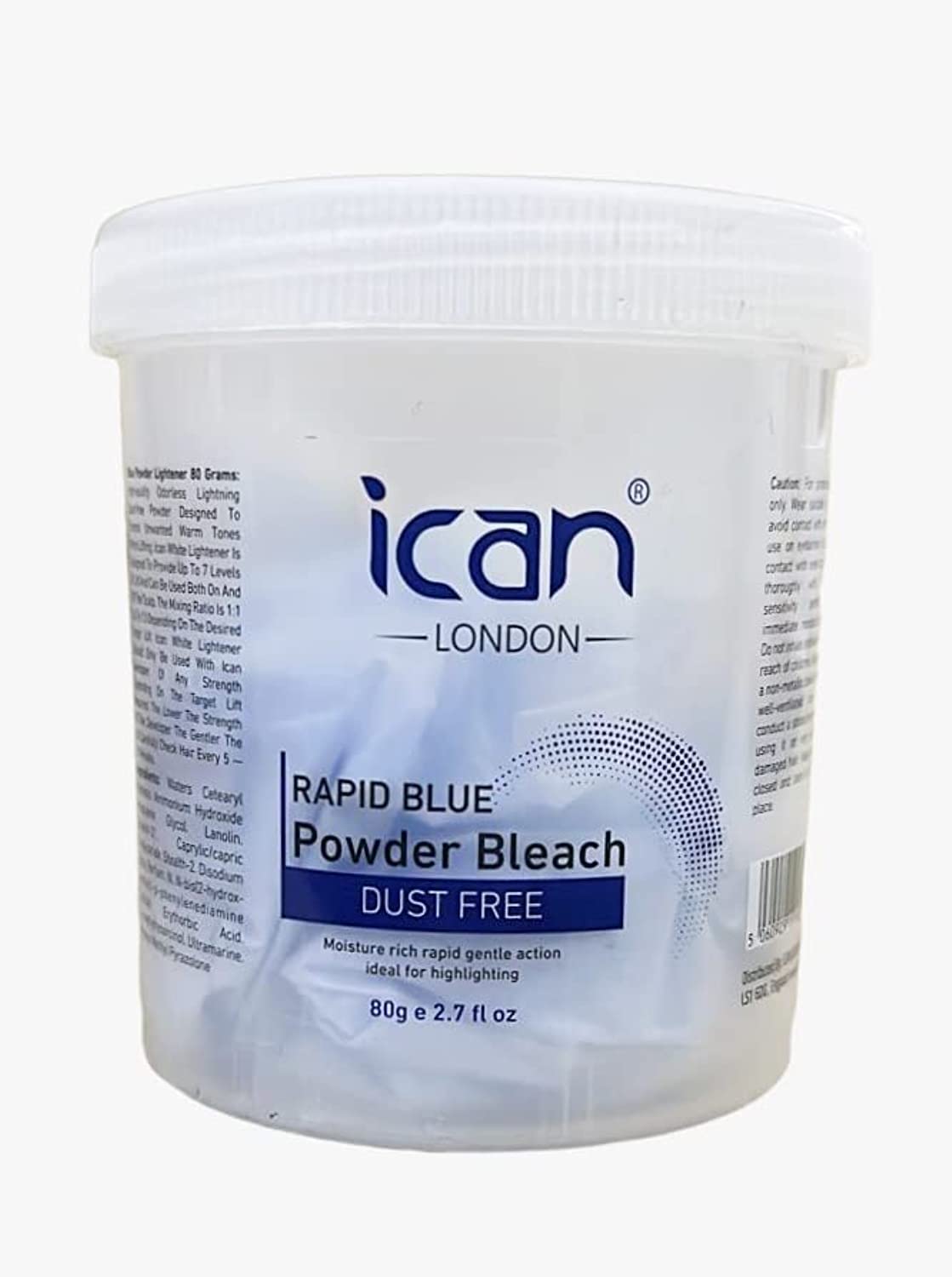 PROFESSIONAL SALON FORMULA RAPID BLUE BLEACHING POWDER 80G
