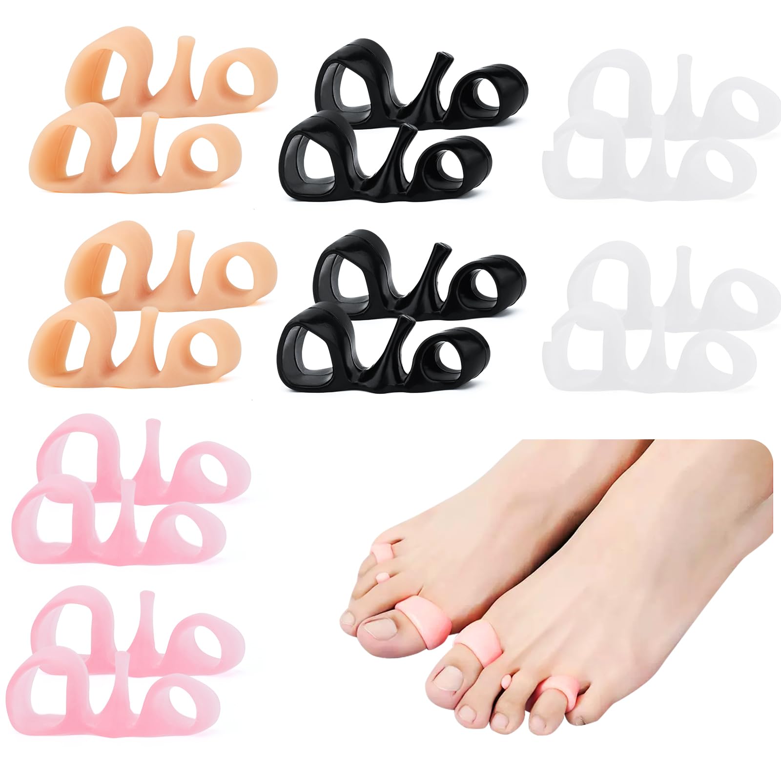 BekeCidi BodyFeet Aligners Kit - Orthopedic Bunion Corrector | Toe Ring ...