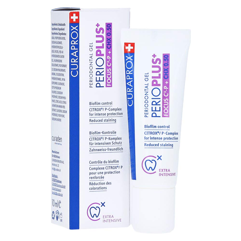 Curaprox Perio Plus+ Focus Tooth Gel - Ultimate Dental Care for Healthy ...