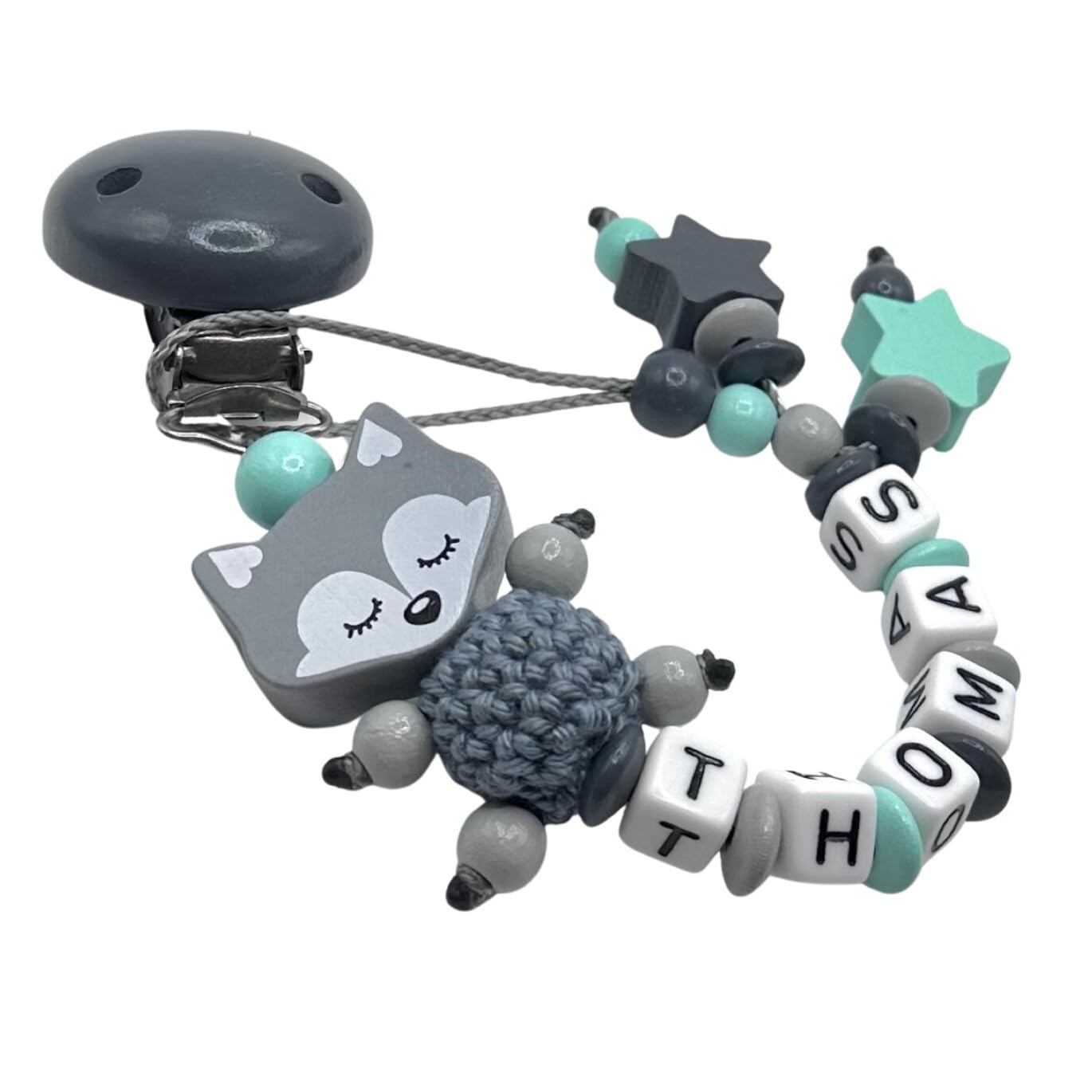 Personalized Pacifier Bands & Suckers for Girls & Boys | Custom Name ...