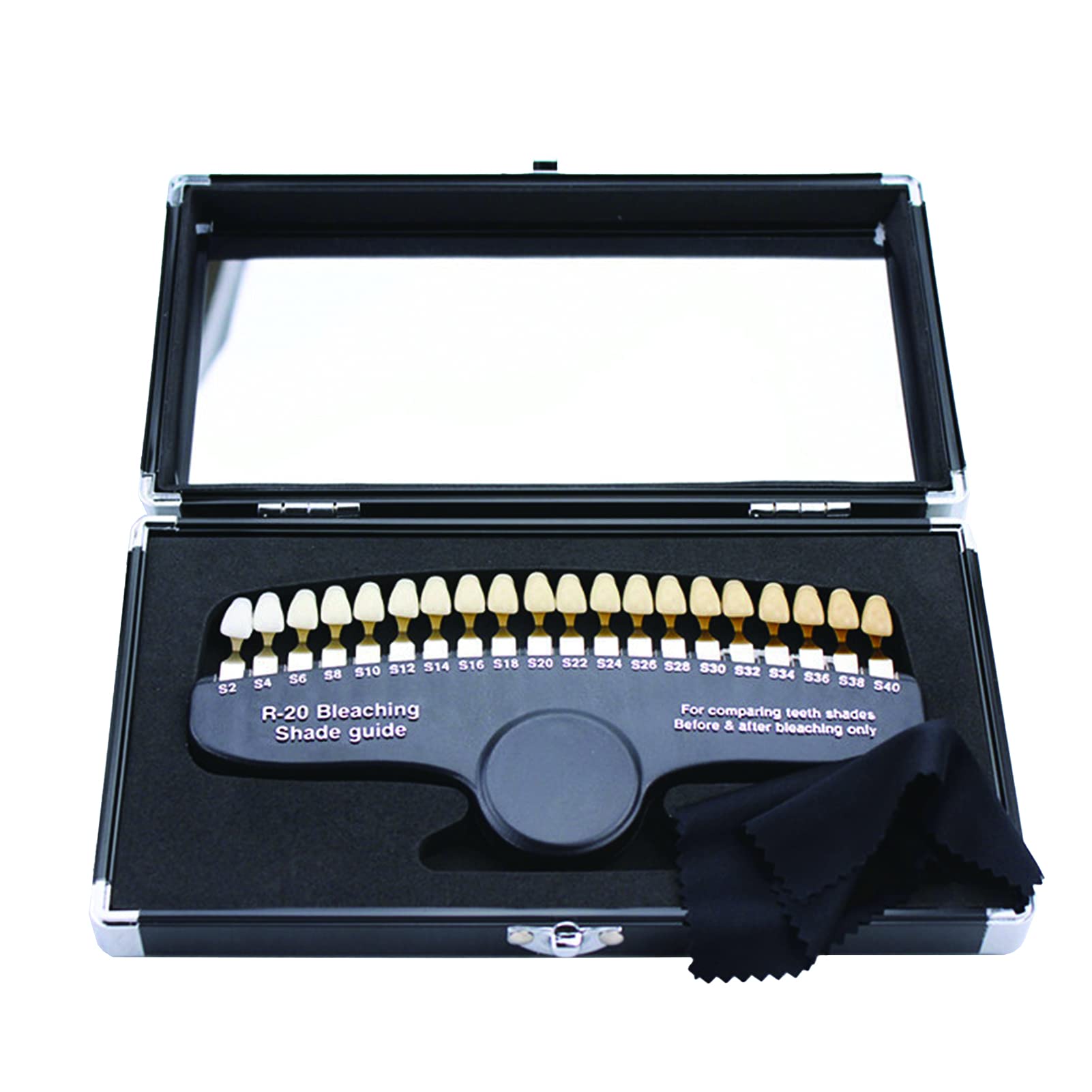 3d Shade Guide Color Comparator 20 Color Teeth Whitening Set Dental