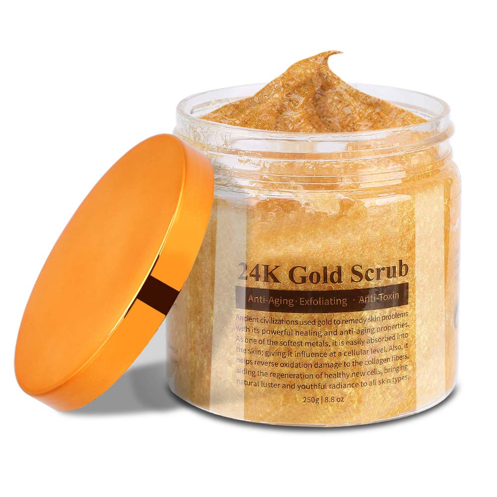 Brightening Body Scrub - Ultra-Hydrating Exfoliating Care with Collagen ...
