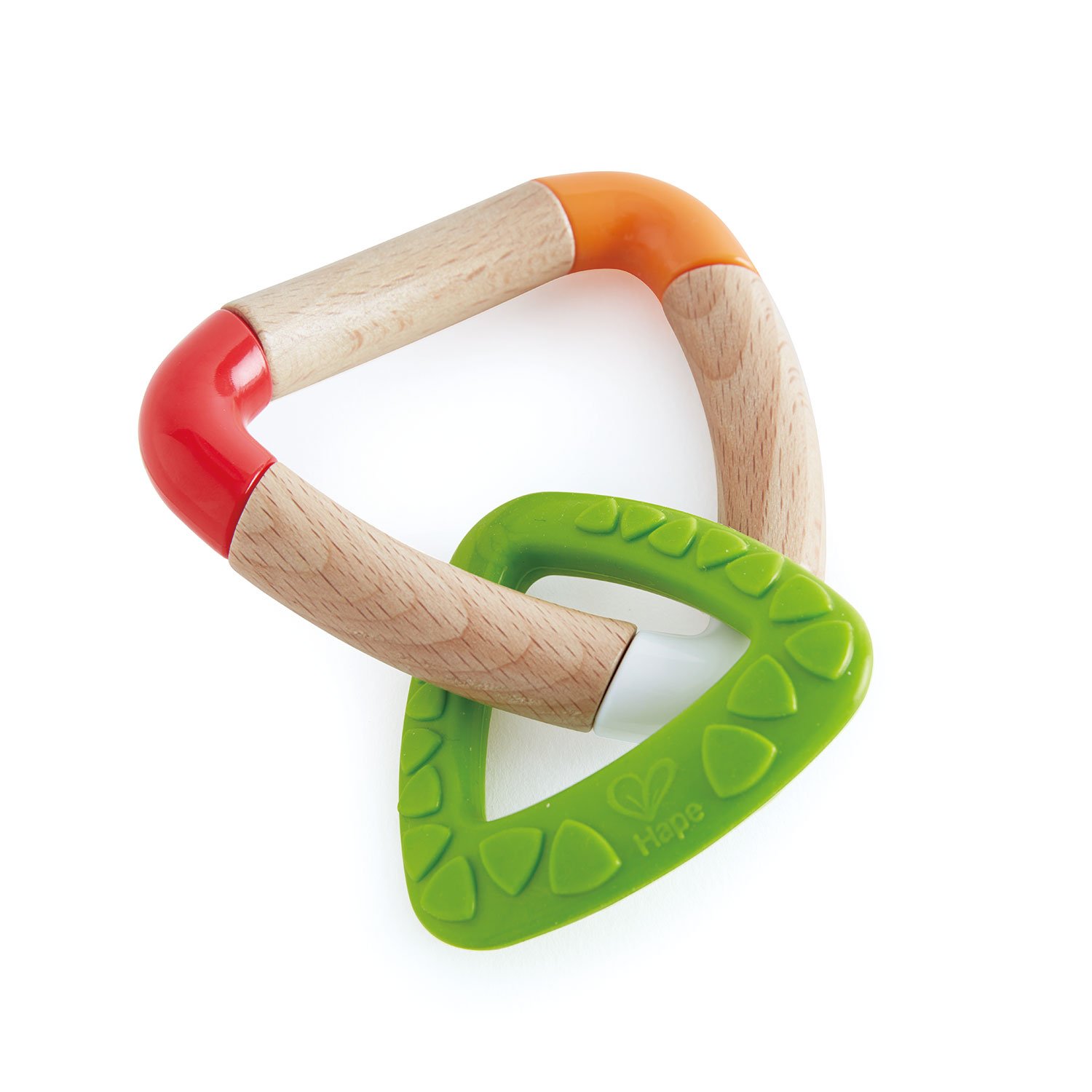 Buy Hape E0018 Triangle Bite Ring - Eco-Friendly Teething Toy for ...