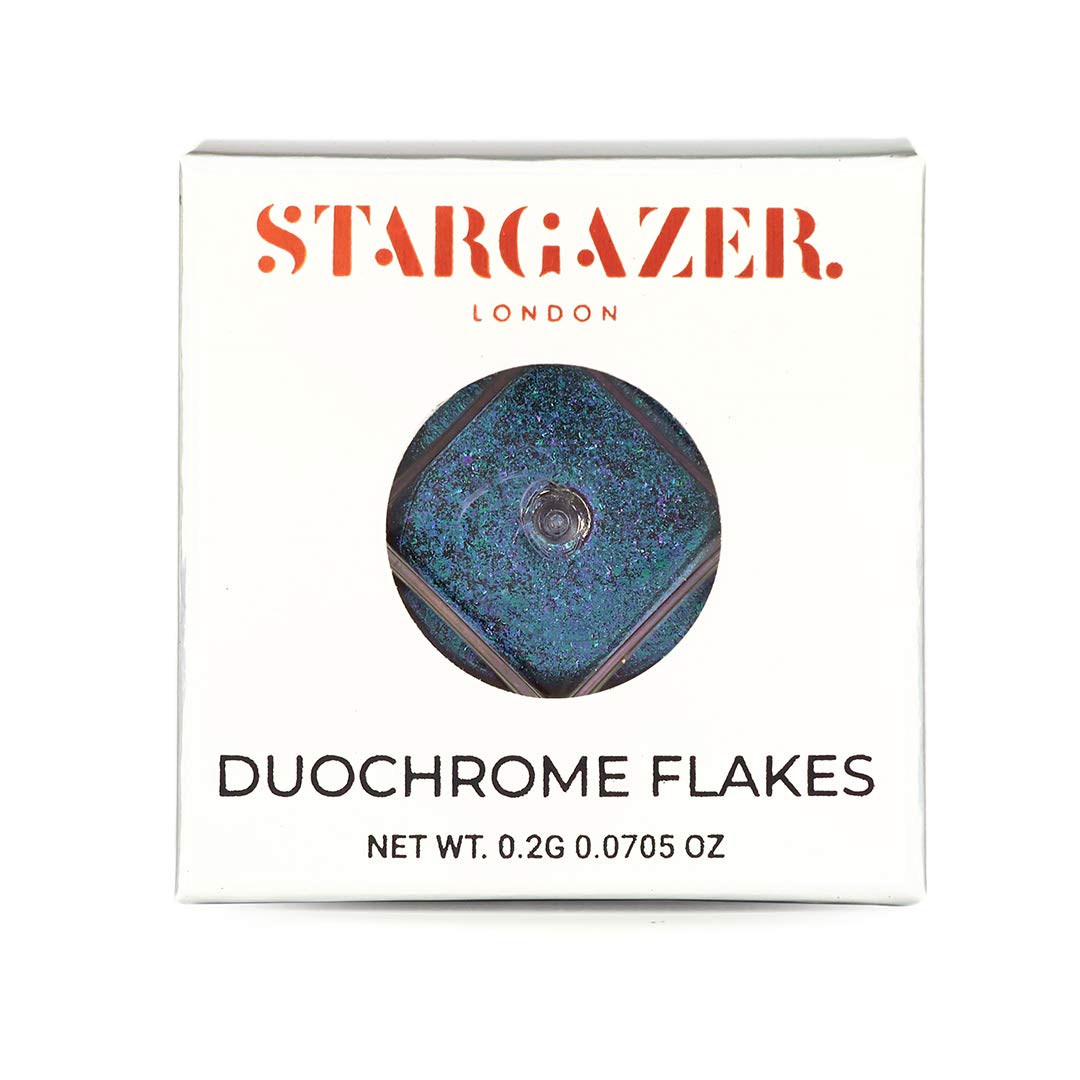 Stargazer Duochrome Flakes - Color Shift Loose Glitter in Blue Purple/Violet | Perfect for Nails ...