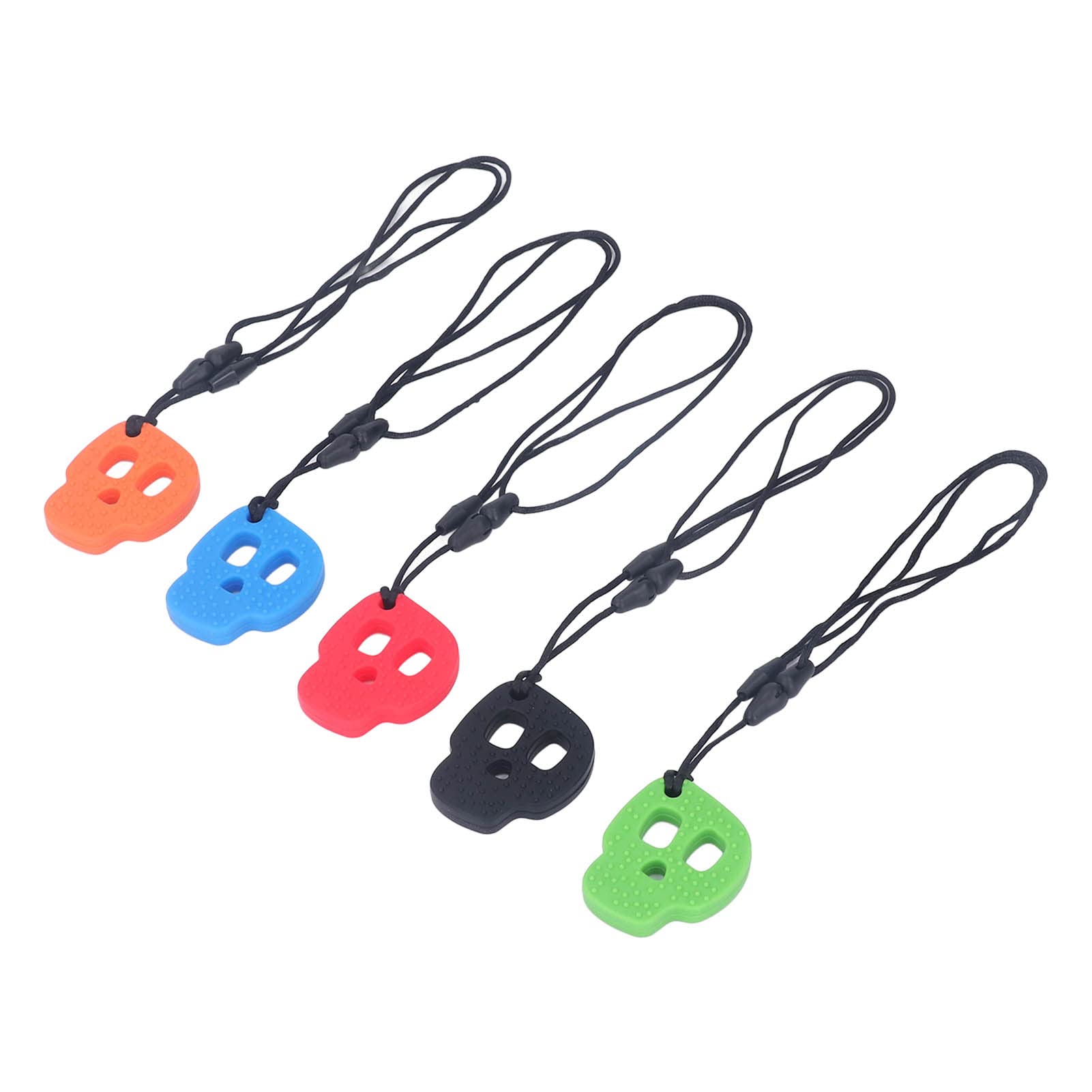 Skull Sensory Chewing Chain Food-Safe Silicone Oral Motor Aid for ...