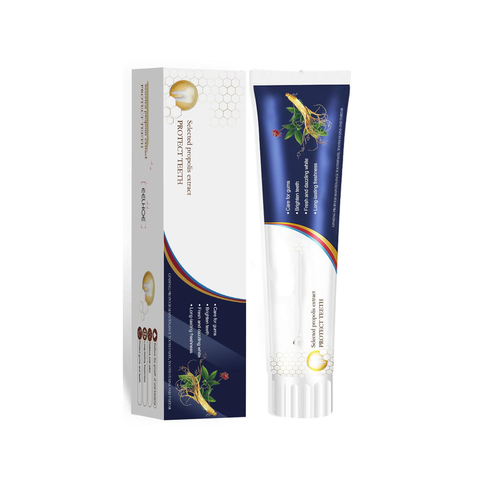 Ginseng Propolis Toothpaste for Whitening & Preservation - 1PC ...