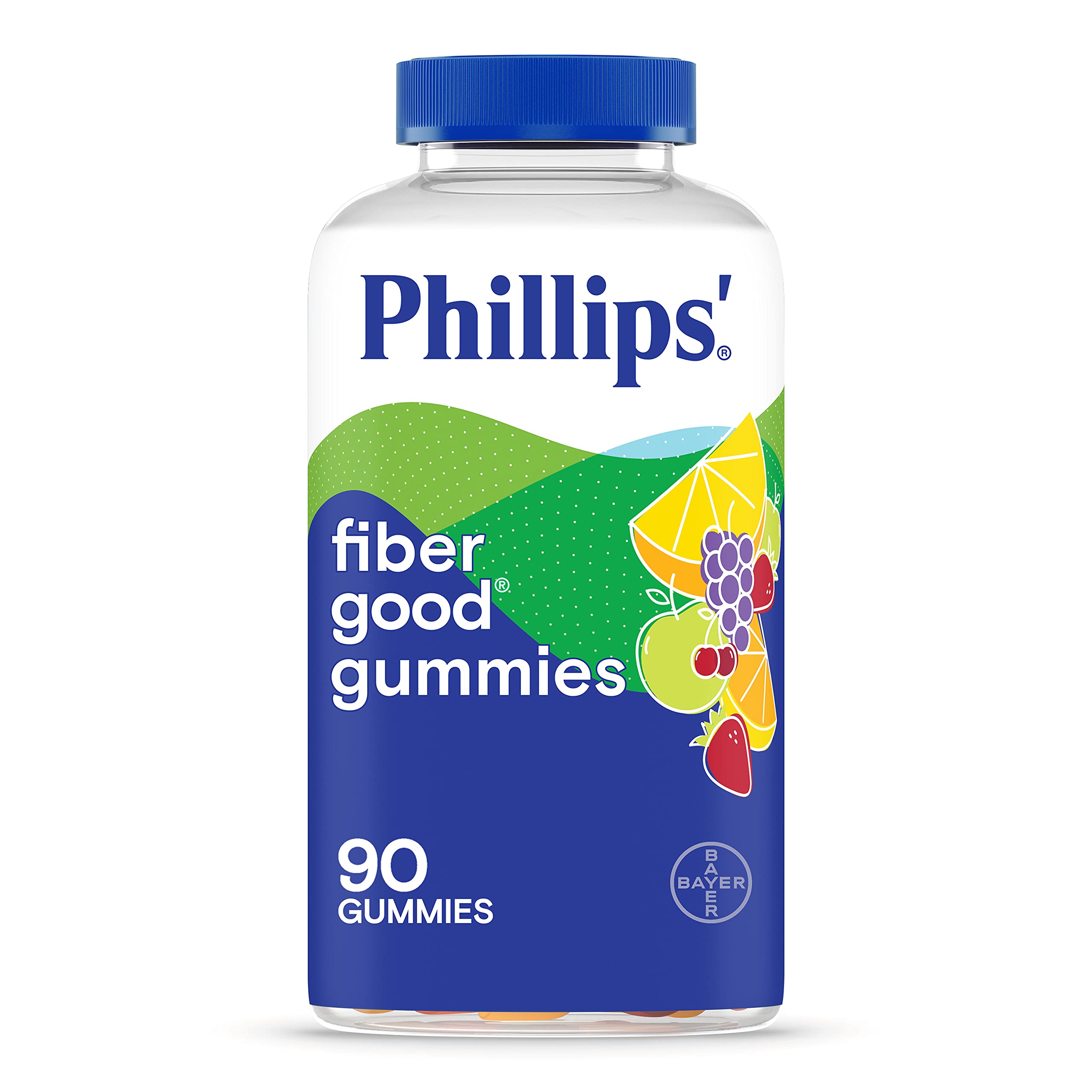 Phillips Fiber Good Gummies 90ct Inulin Soluable Fiber With Natural Flavors For Regularity