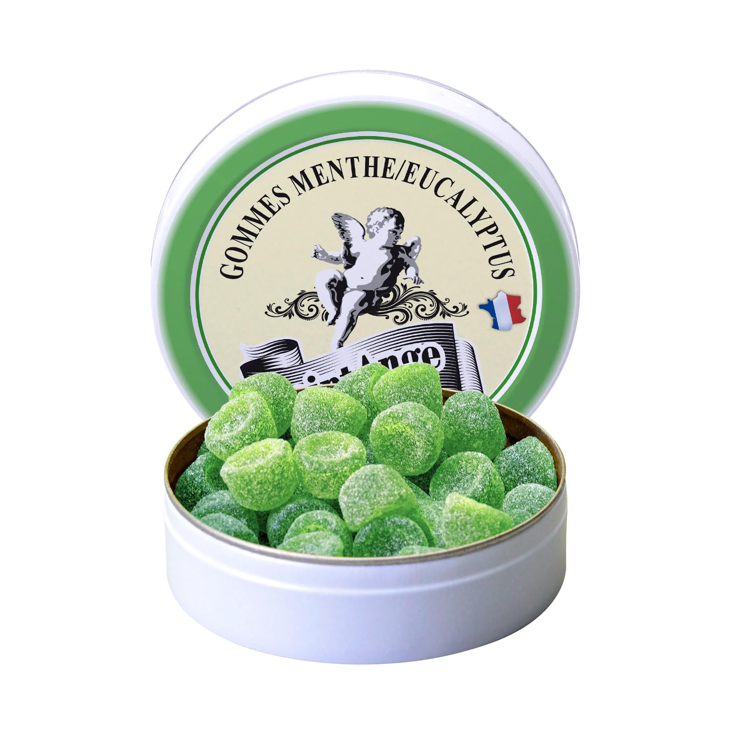Saint-Ange Mint Eucalyptus Pastilles 50g - Authentic French Candies ...