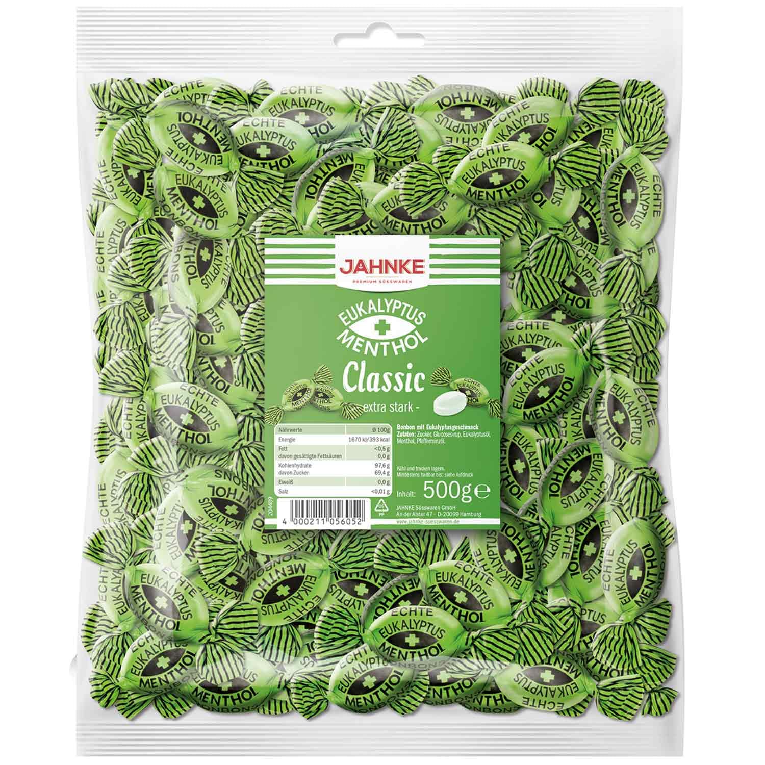 Eukalyptus Bonbons Menthol Extra Strong Candy - Peppermint 500g | Buy ...