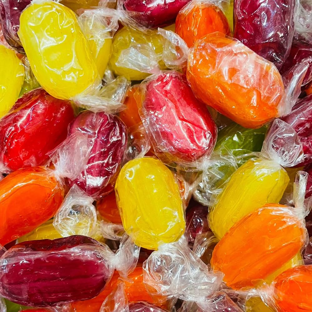 VIMIX Wrapped Choc Fruits Sweet Bag - Fruit Flavoured Hard Boiled ...