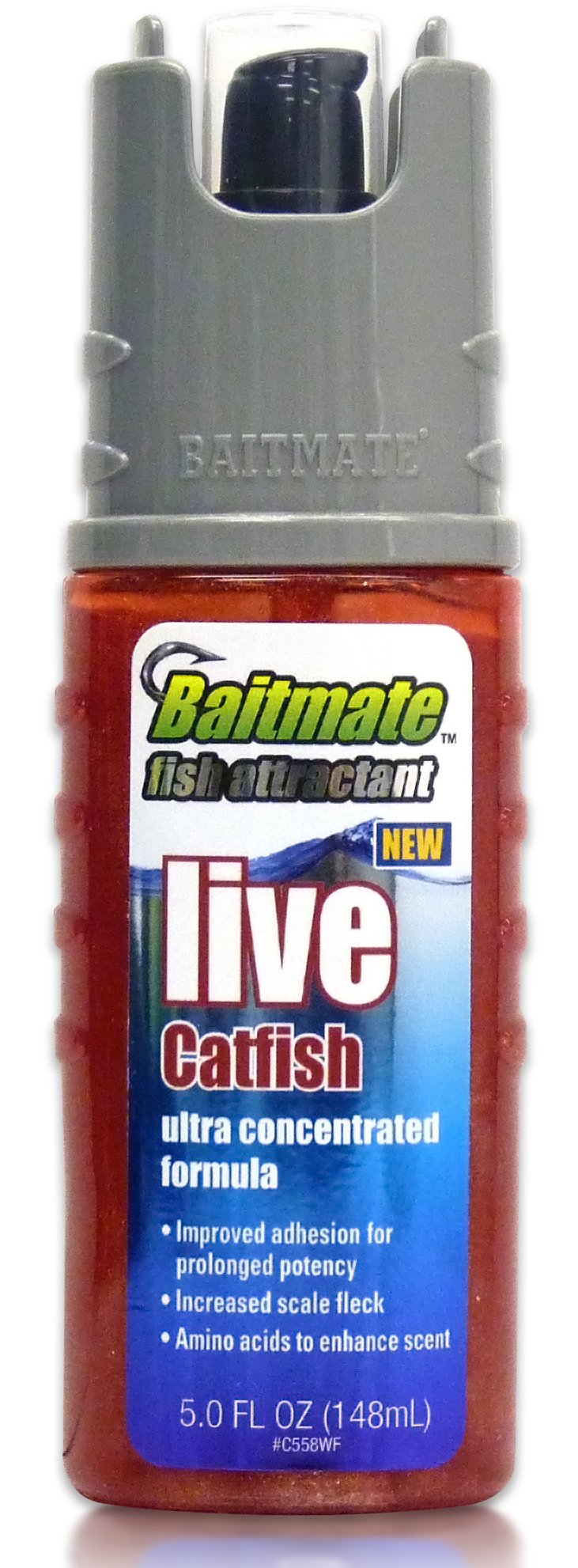 Catfish Bait Baitmate Fish Attractant Live Walleye Scent, 5 Fluid-Ounce ...
