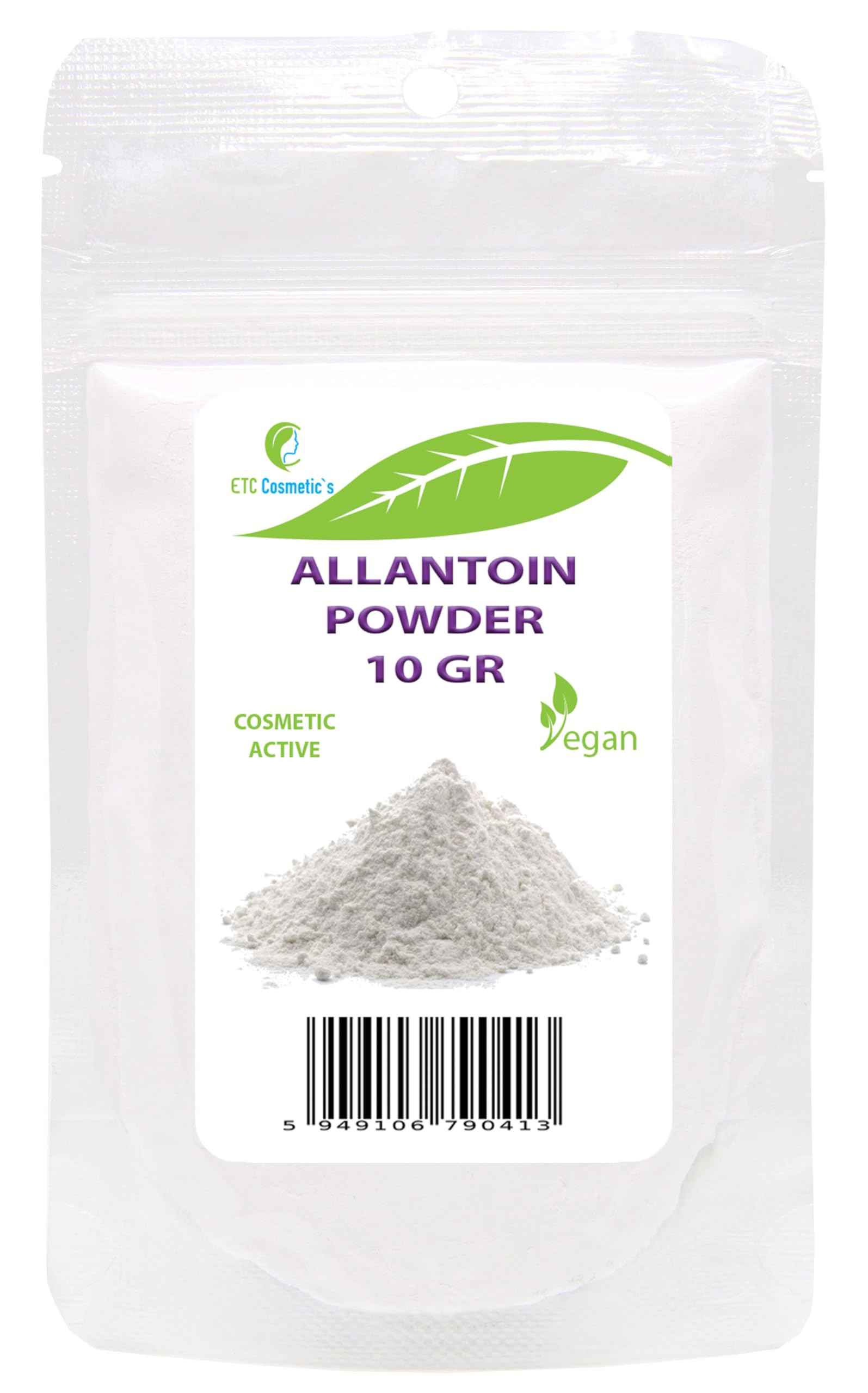 Allantoin Powder 10G - Premium Cosmetic Ingredient for Keratolytic ...