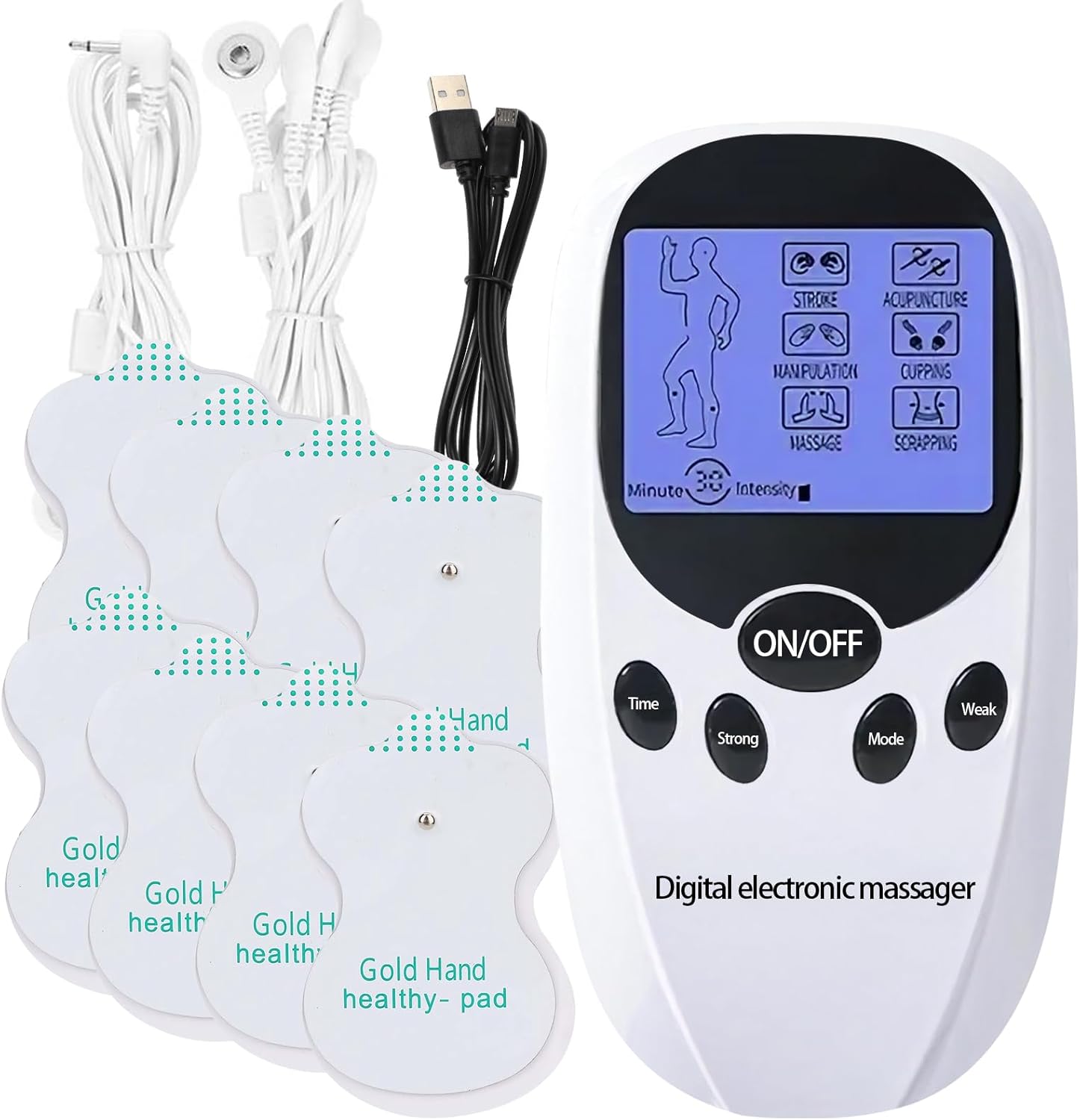 Les-Theresa Double Channel Stimulation Device 6 Modes Timing ...