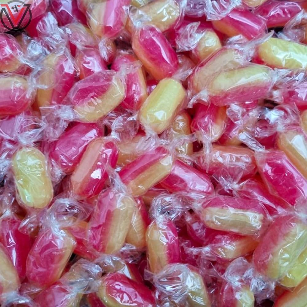 VIMIX Pear Fruits - Pear Flavour Hard Boiled Individually Wrapped Pick ...