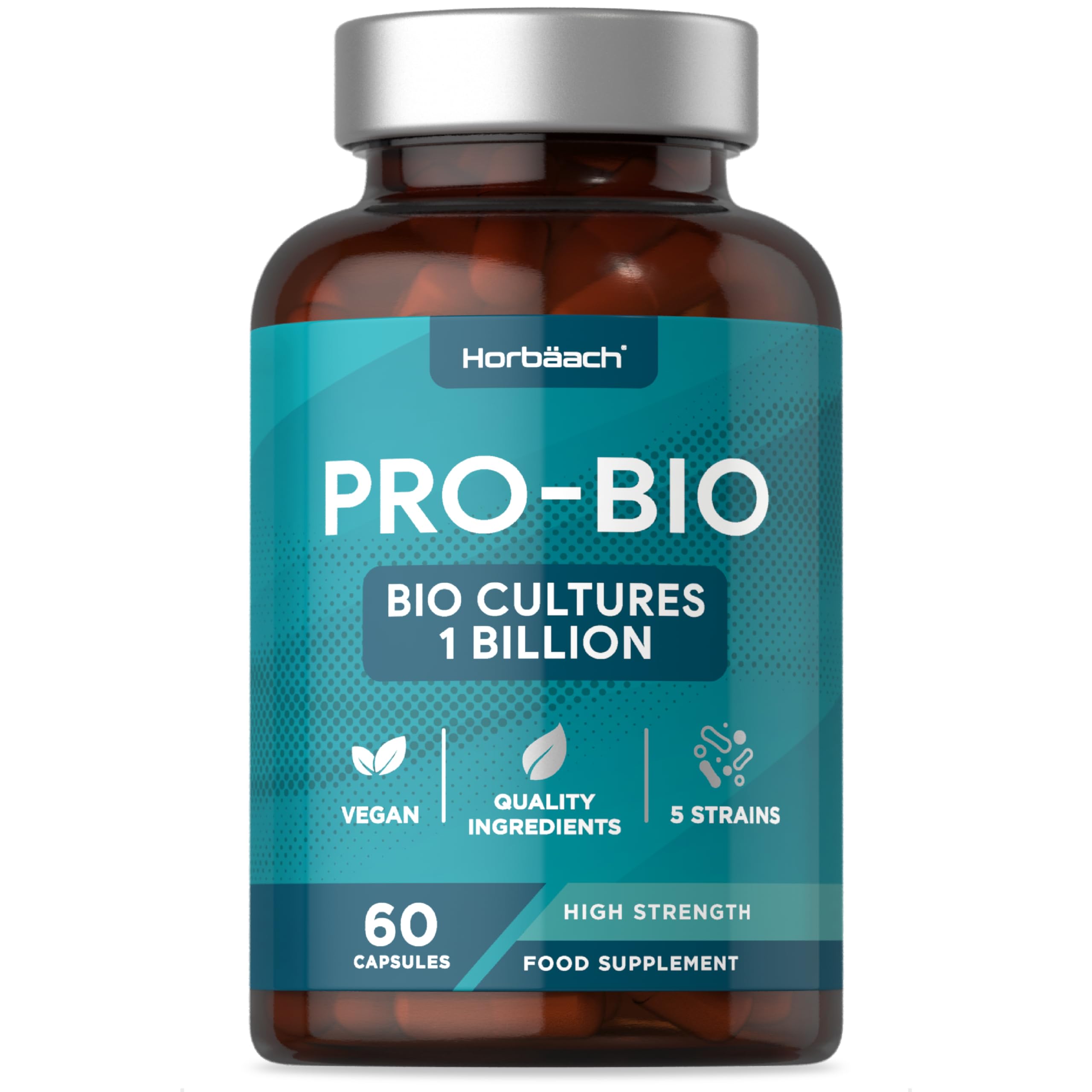 Bio Cultures Complex Probiotics for Gut Health | 60 Vegan Capsules by ...