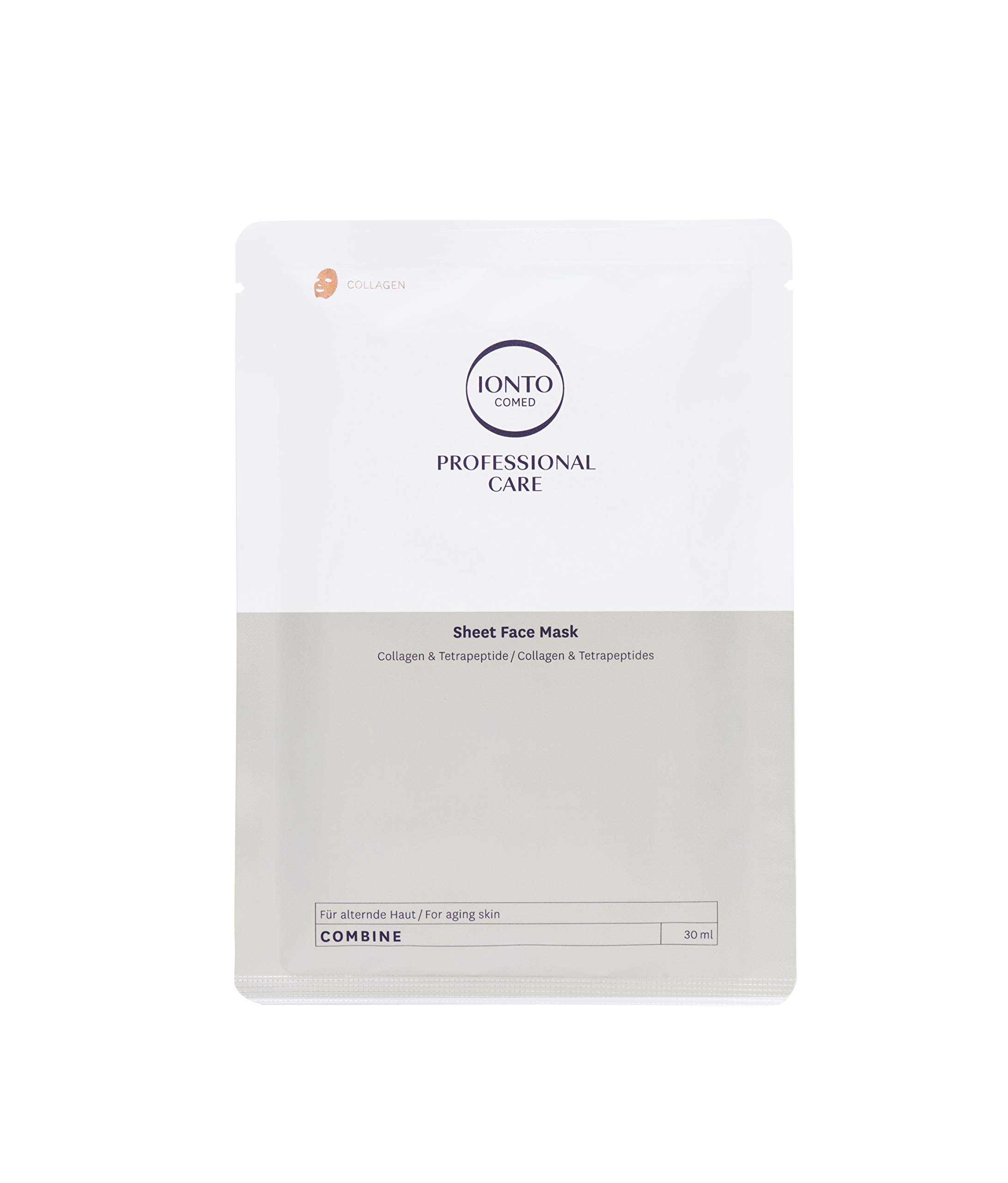 Ionto Comed Sheet Face Mask - Collagen & Tetrapeptide | 3 x 30ml ...