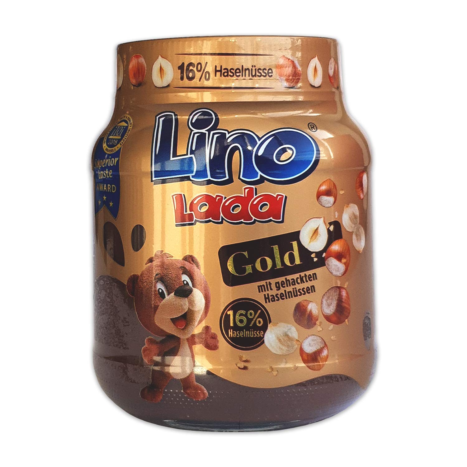 Podravka Lino Lada Gold Hazelnut Cream - Fine Spread with Chopped ...