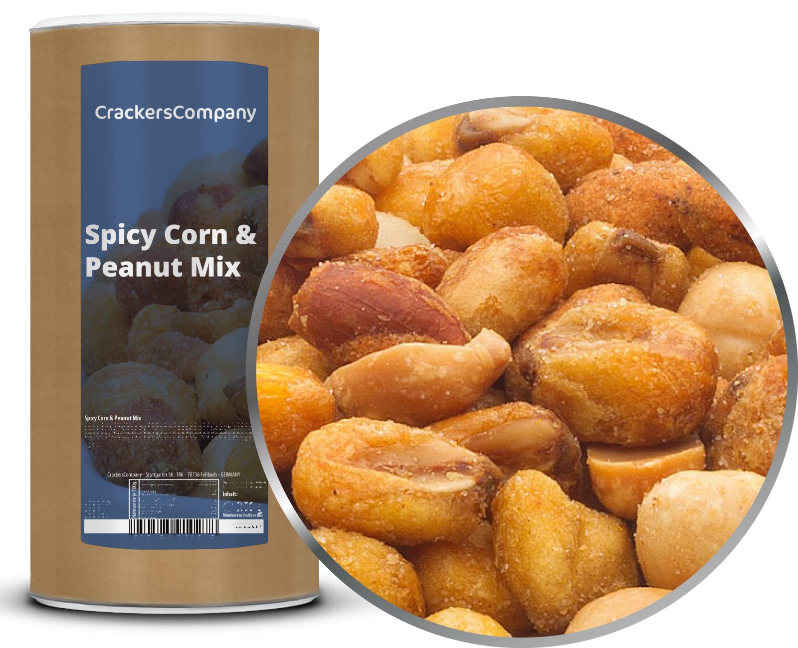 Buy 2 x 600g Vegetarian Snack Mix with Corn & Roasted Peanuts - 1.2kg ...