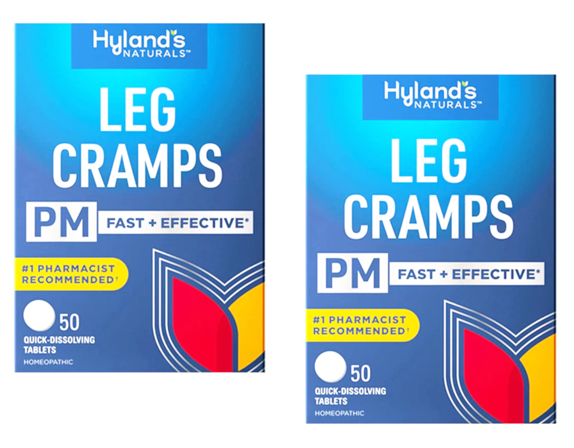 Hyland's Homeopathic Leg Cramps PM Tablets - Nighttime Cramp Relief ...
