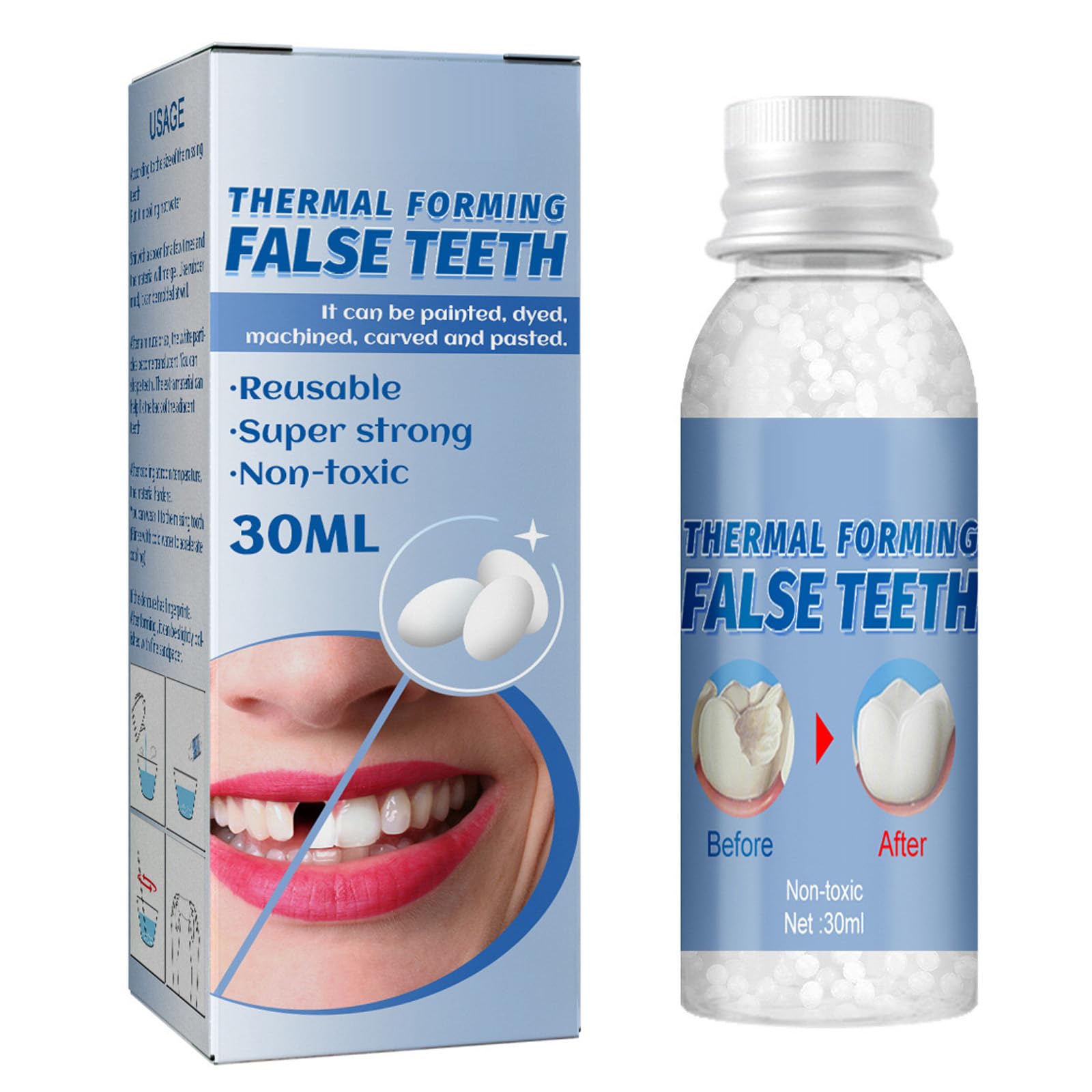 Granules for Tooth Restoration | Toothed Bead Granules & Temporary ...