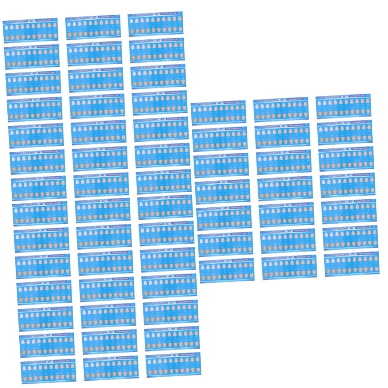 GATUIDA 90 STK Dental Color Card Shadow Guide - Accurate Tooth Shade ...