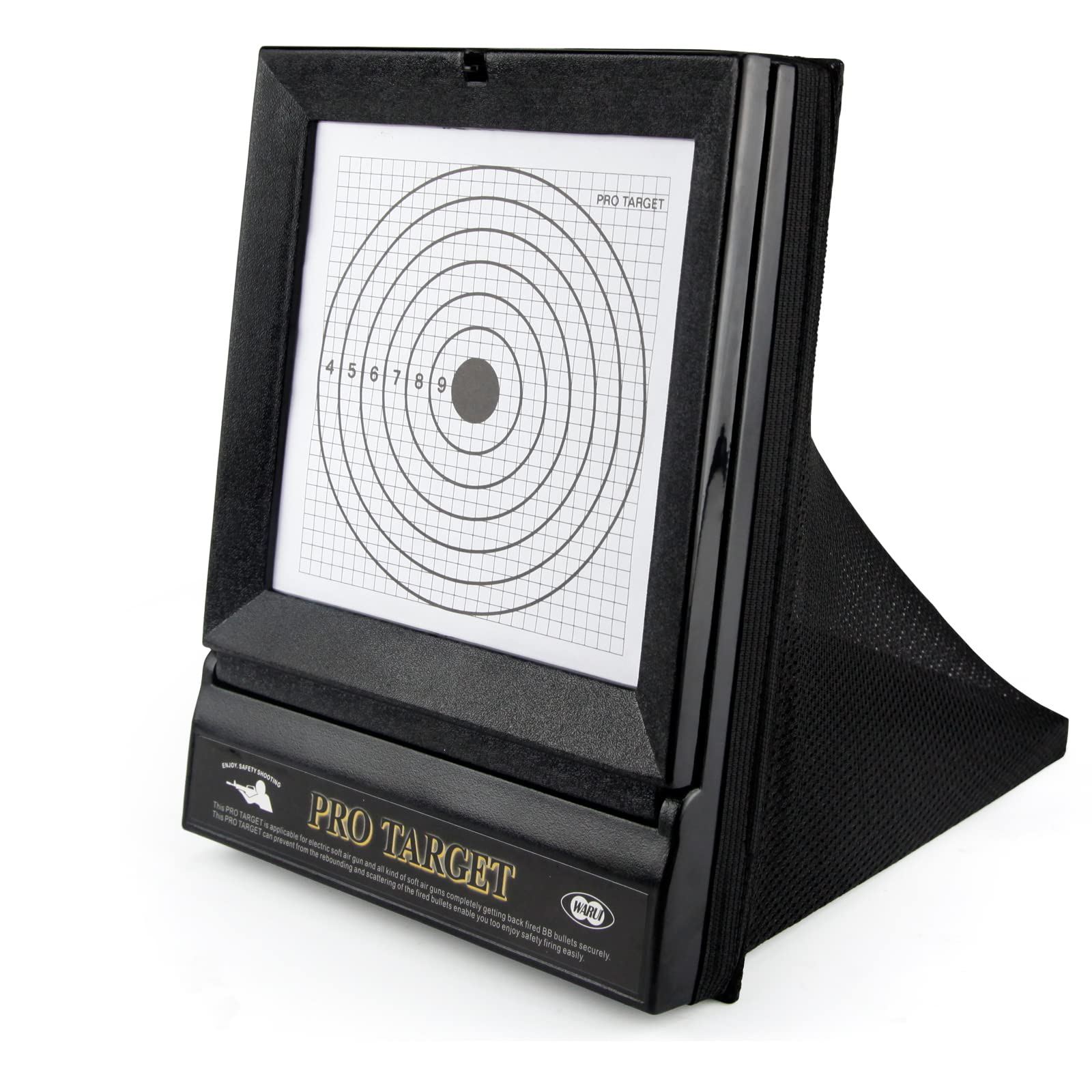 Airsoft Targets for Shooting - Reusable BB & Pellet Guns with Trap Net ...