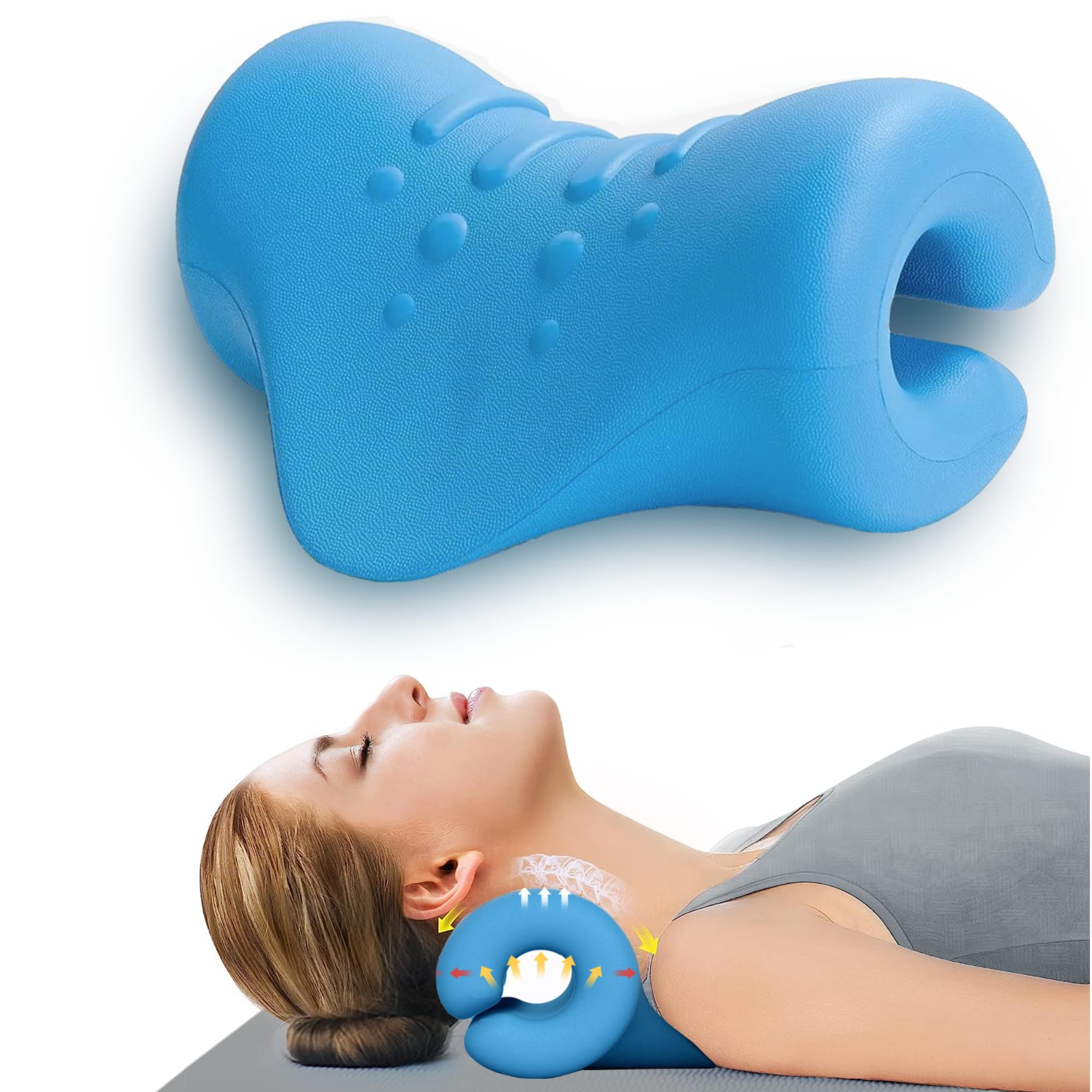Neck Cloud - Cervical Spine Relaxer Pillow for Pain Relief ...